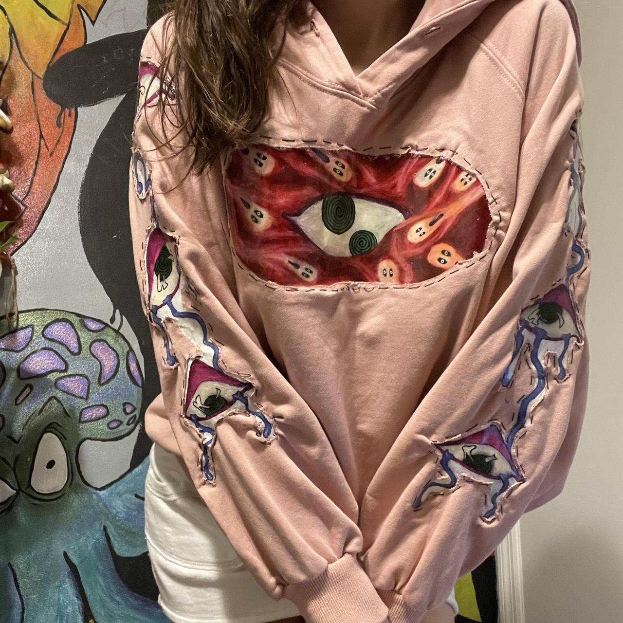 AMAZING handmade hoodie! ONE OF ONE made by me!... - Depop