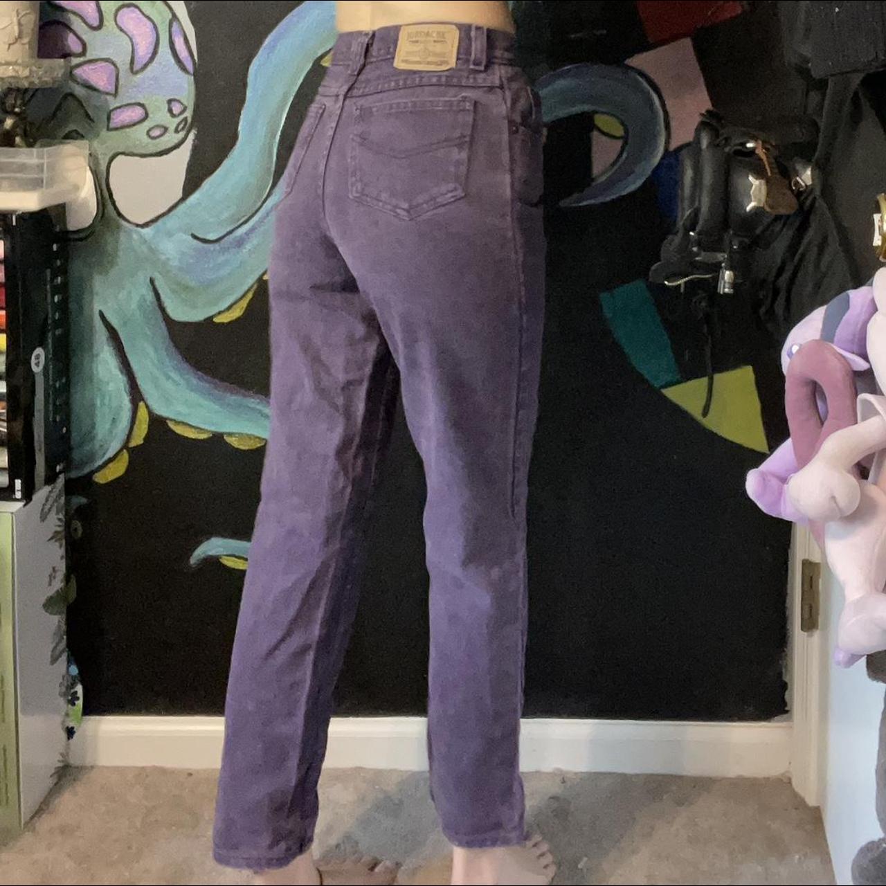 💜AMAZING ADORABLE vintage purple jeans💜 from brand... - Depop