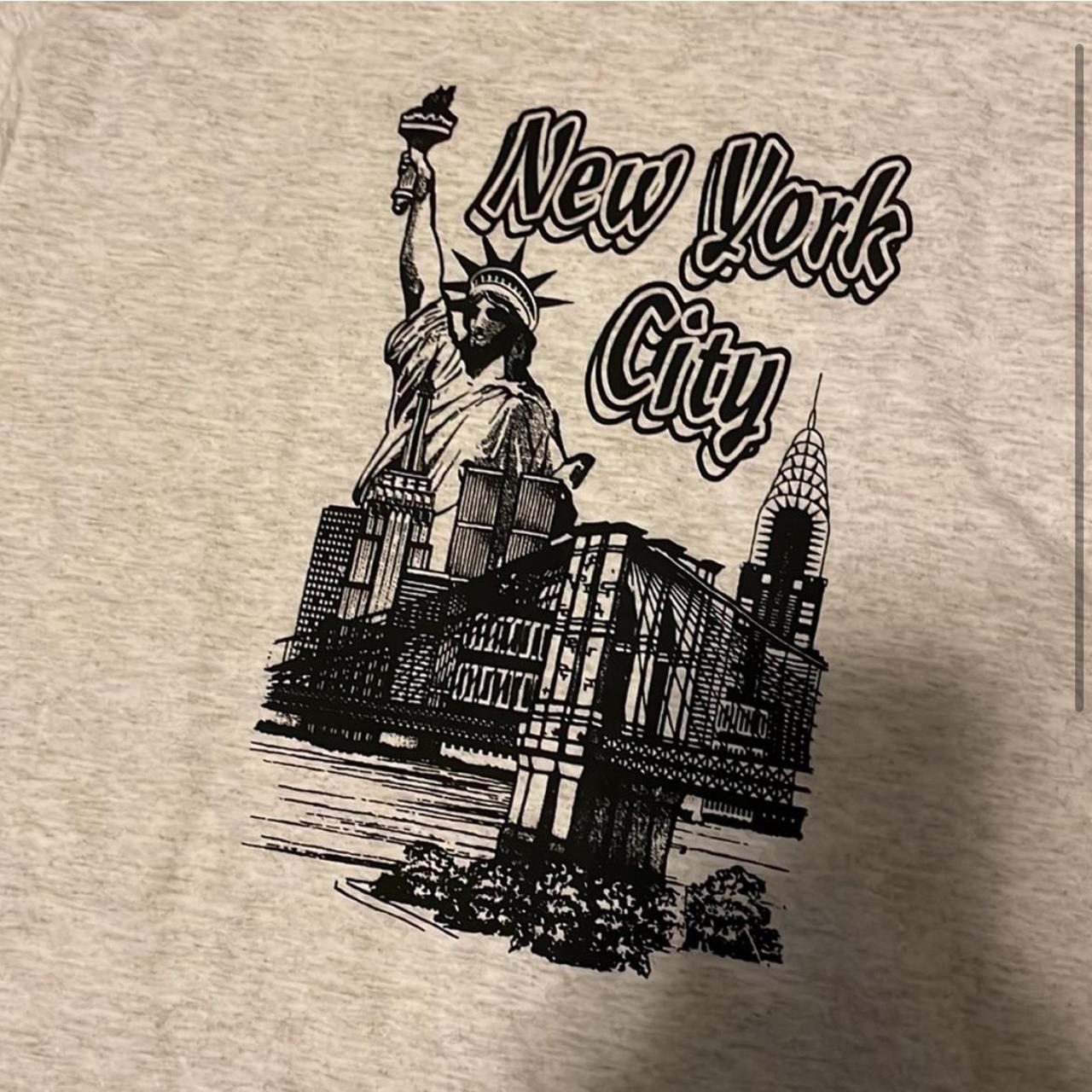 New York City graphic t-shirt. Worn, but still in... - Depop
