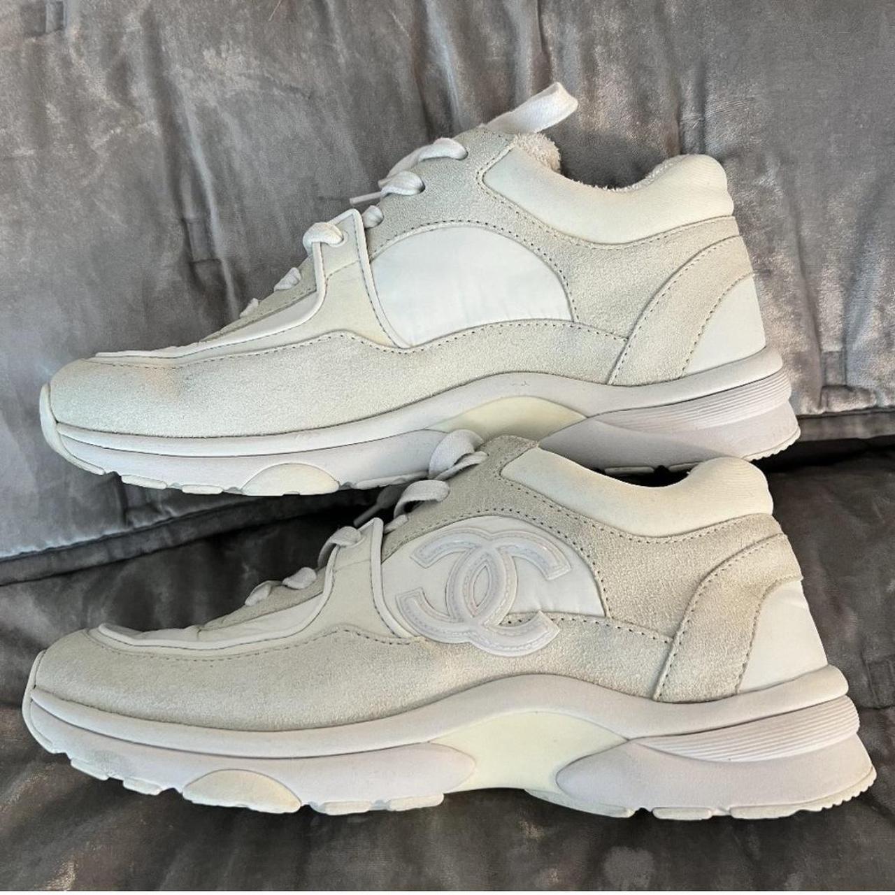 Authenic Chanel Runners worn a couple of times size... - Depop