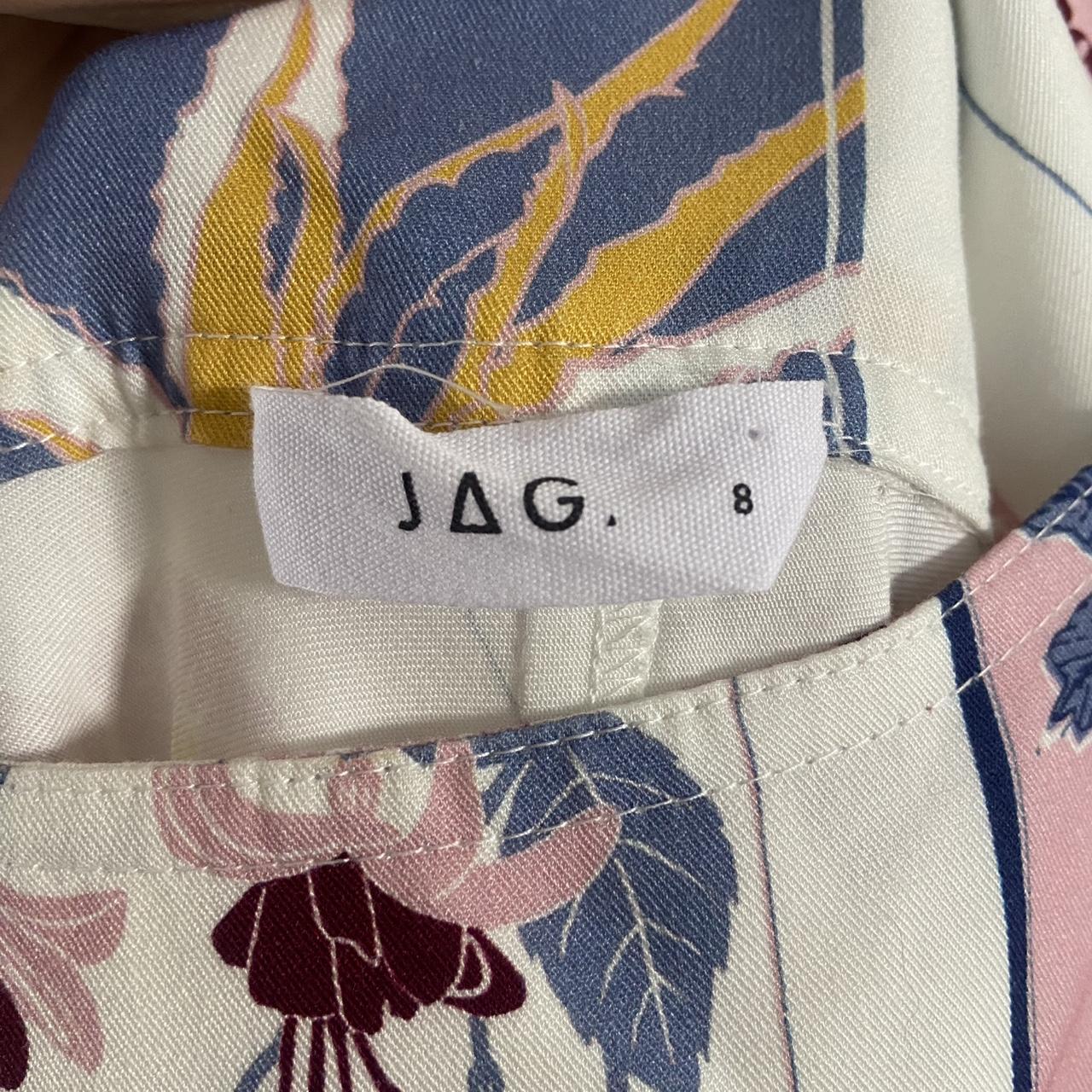 JAG Aria Postcard bias cut slip dress Size 8 (fits... | Depop