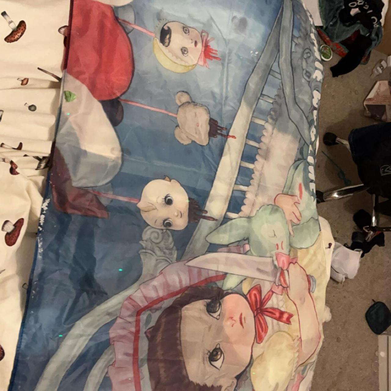 Melanie martinez floating head tapestry can... - Depop