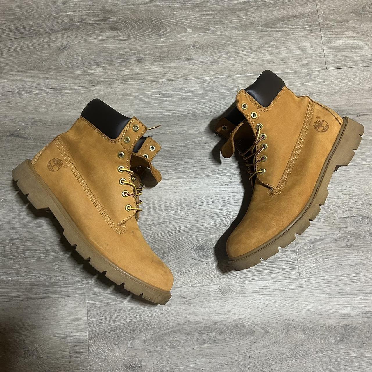 Timberlands Sz 11.5M No Box Super Clean Necessity in... - Depop