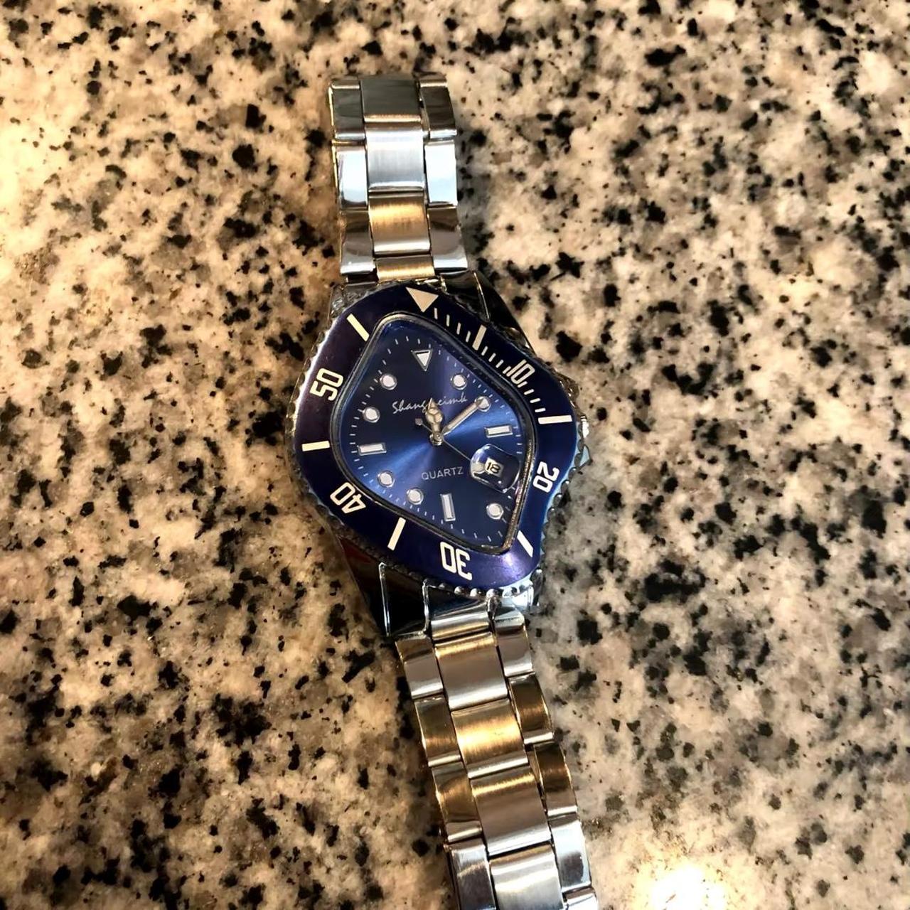 Blue Wavy Watch #Rolex#Watch#y2k#depop - Depop