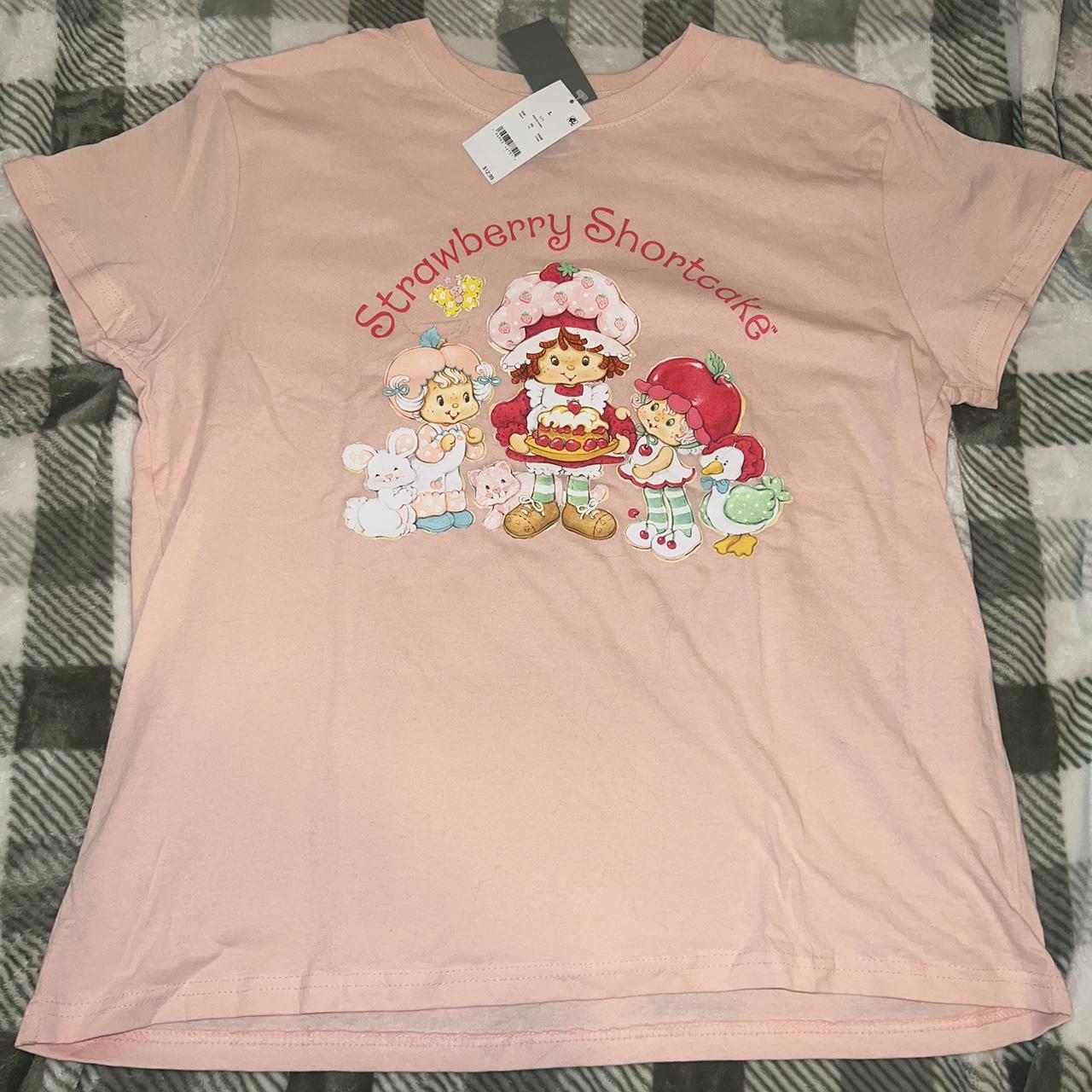 Strawberry shortcake tee! Brand new, size large but... - Depop