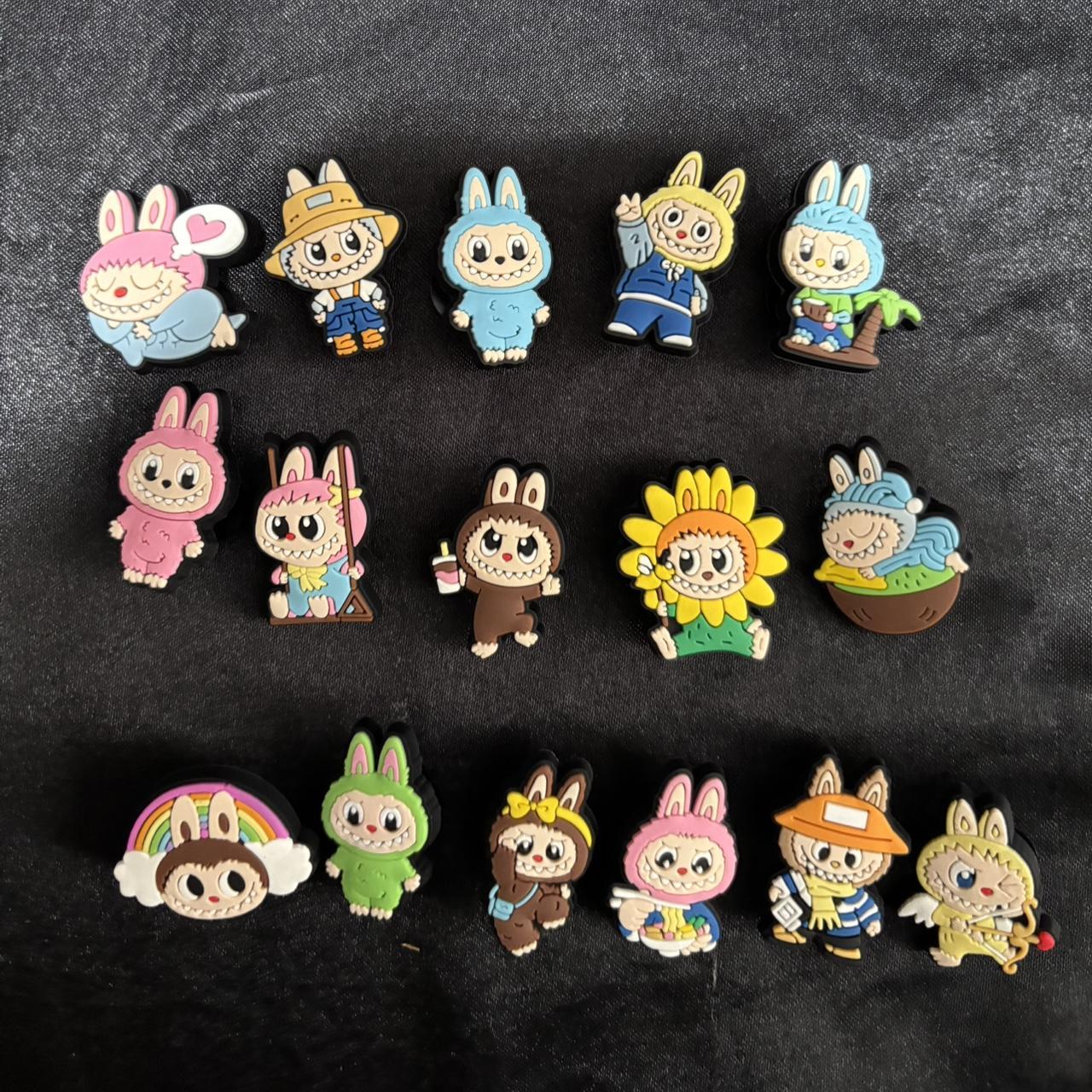 Labubu croc charms Price is for all of them | Depop