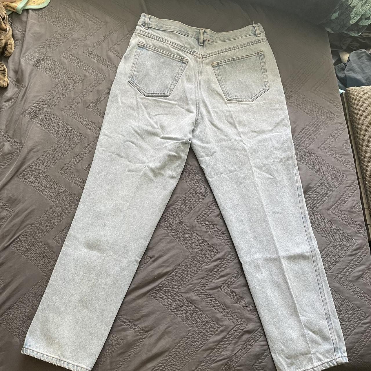 Basic editions denim Light wash Relaxed straight... - Depop