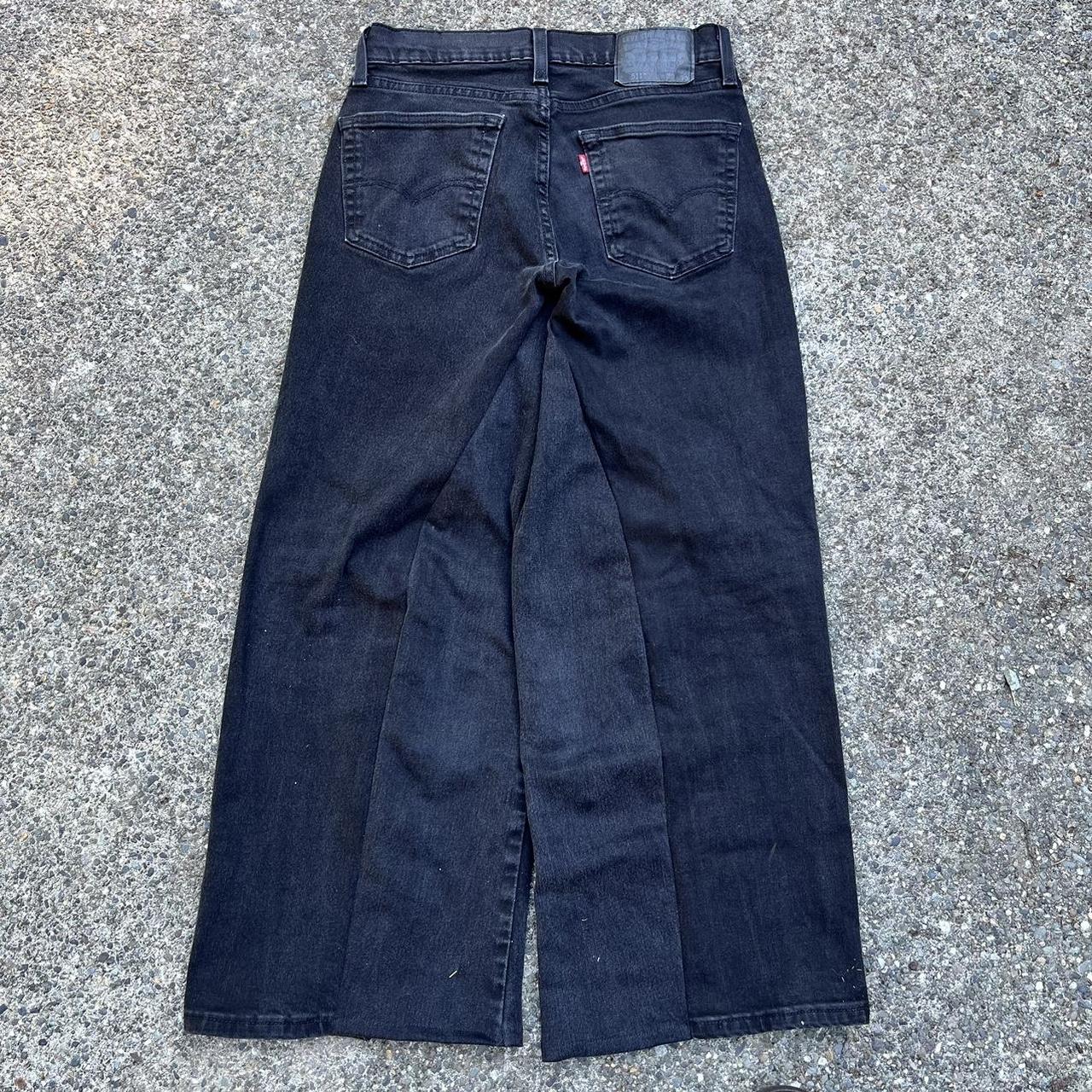 Custom JNCO style reworked wide leg baggy jeans by... - Depop