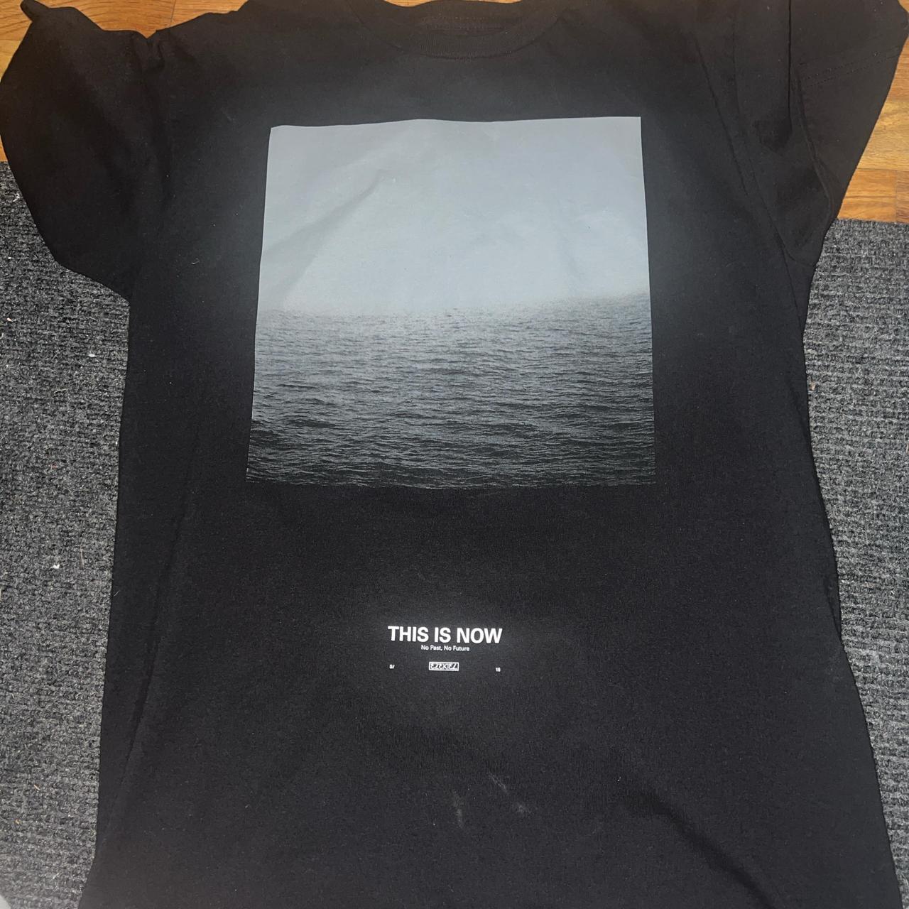 Medium Black and white This Is Now graphic tee | Depop