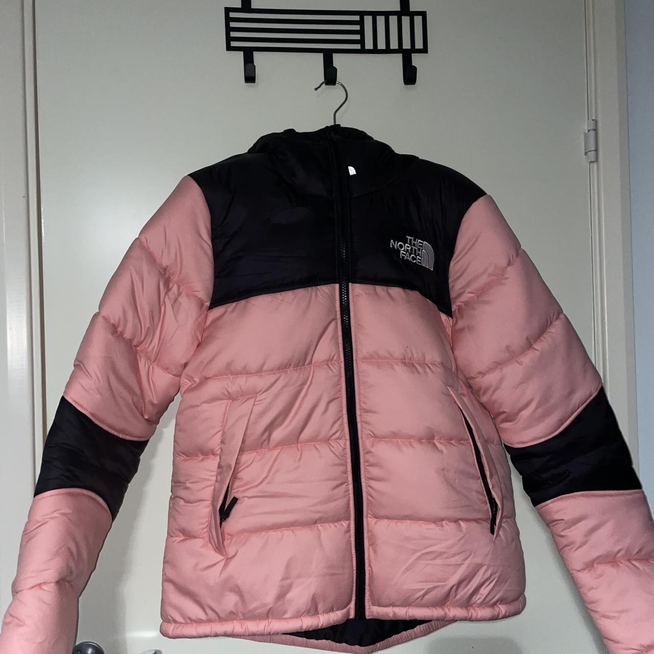 Pink north face puffer jacket #northface #pink #puffer - Depop