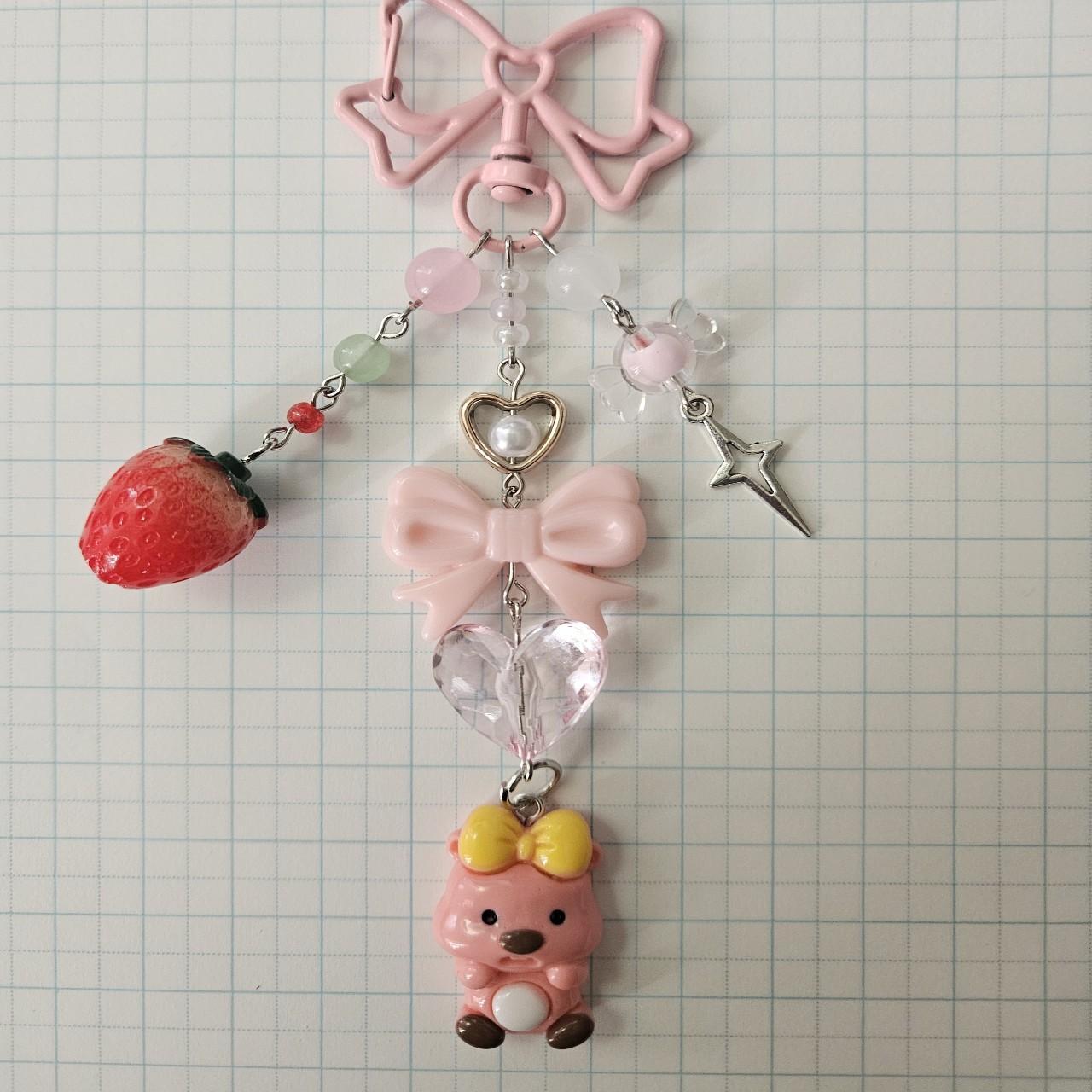 loopy strawberry keychain ☆ comes with cute... - Depop