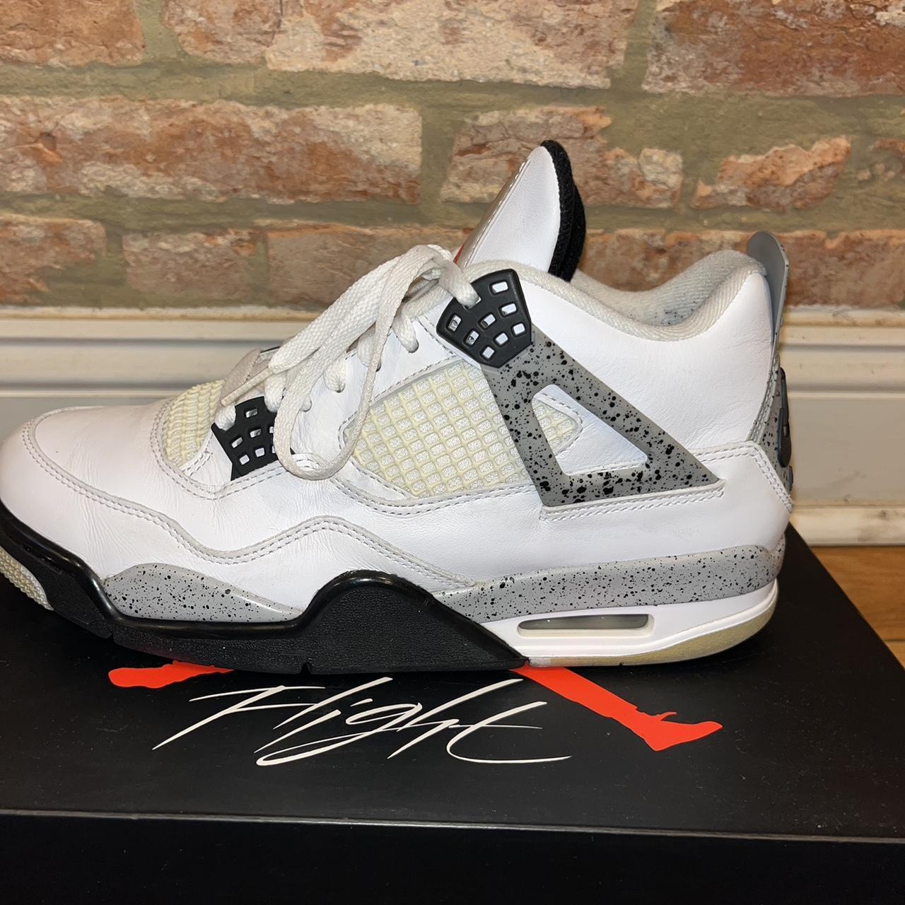 Air Jordan’s Retro 4 Cement Purchase in 2016 use but... - Depop