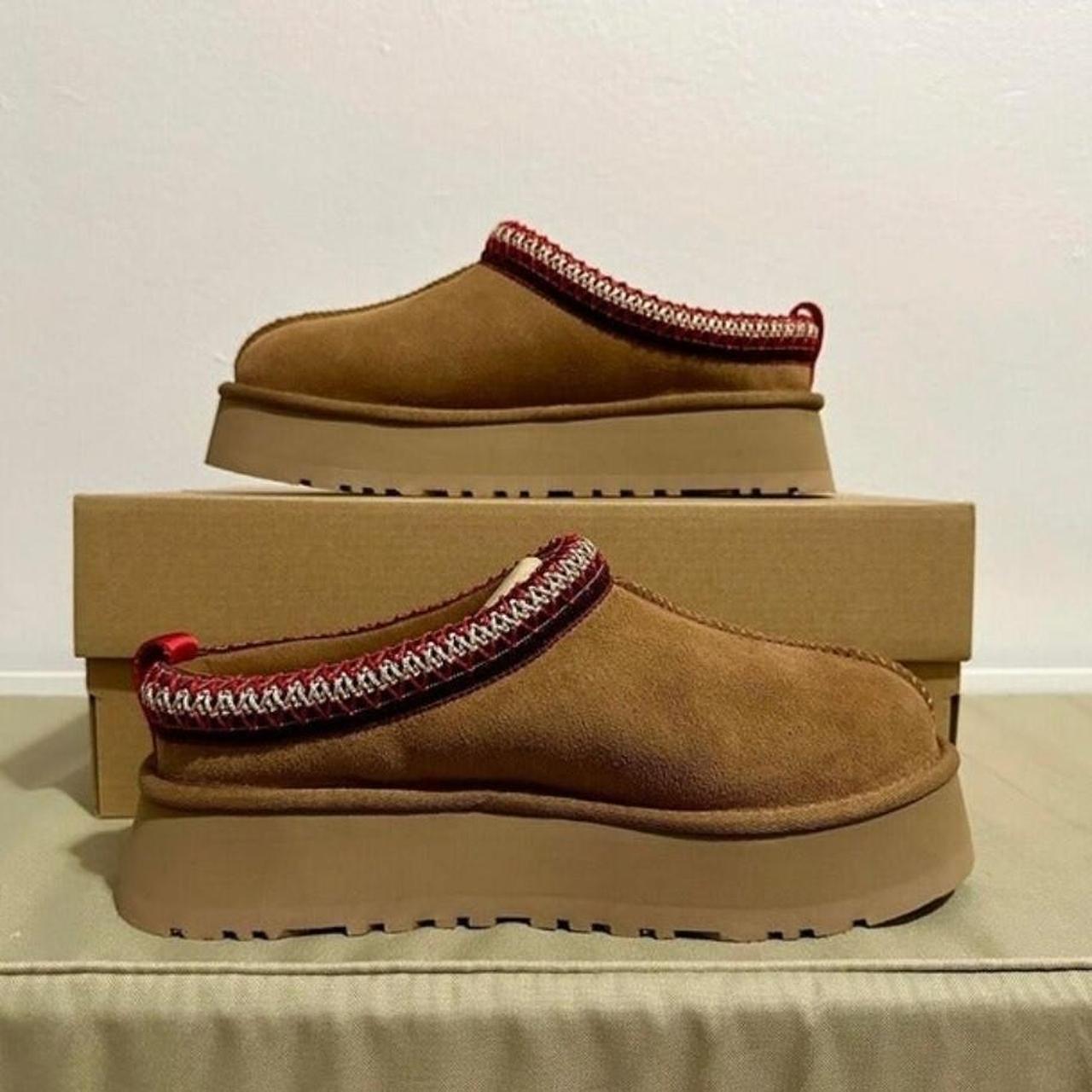 UGG Tazz Chestnut size 8 - Depop