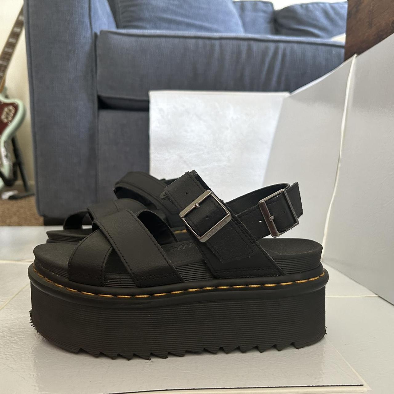 Doc Martens platform Voss Sandal. US Women’s 7... - Depop