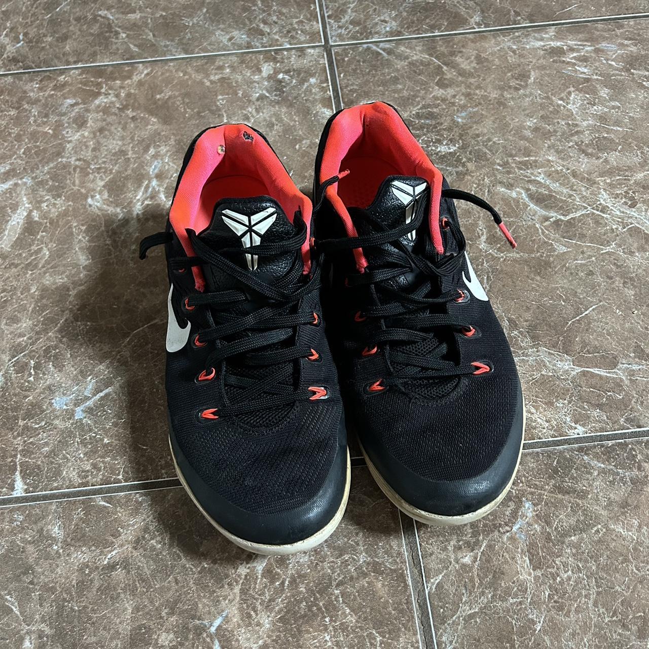 Nike Kobe 9 Low Laser Crimson, good shape other than... - Depop
