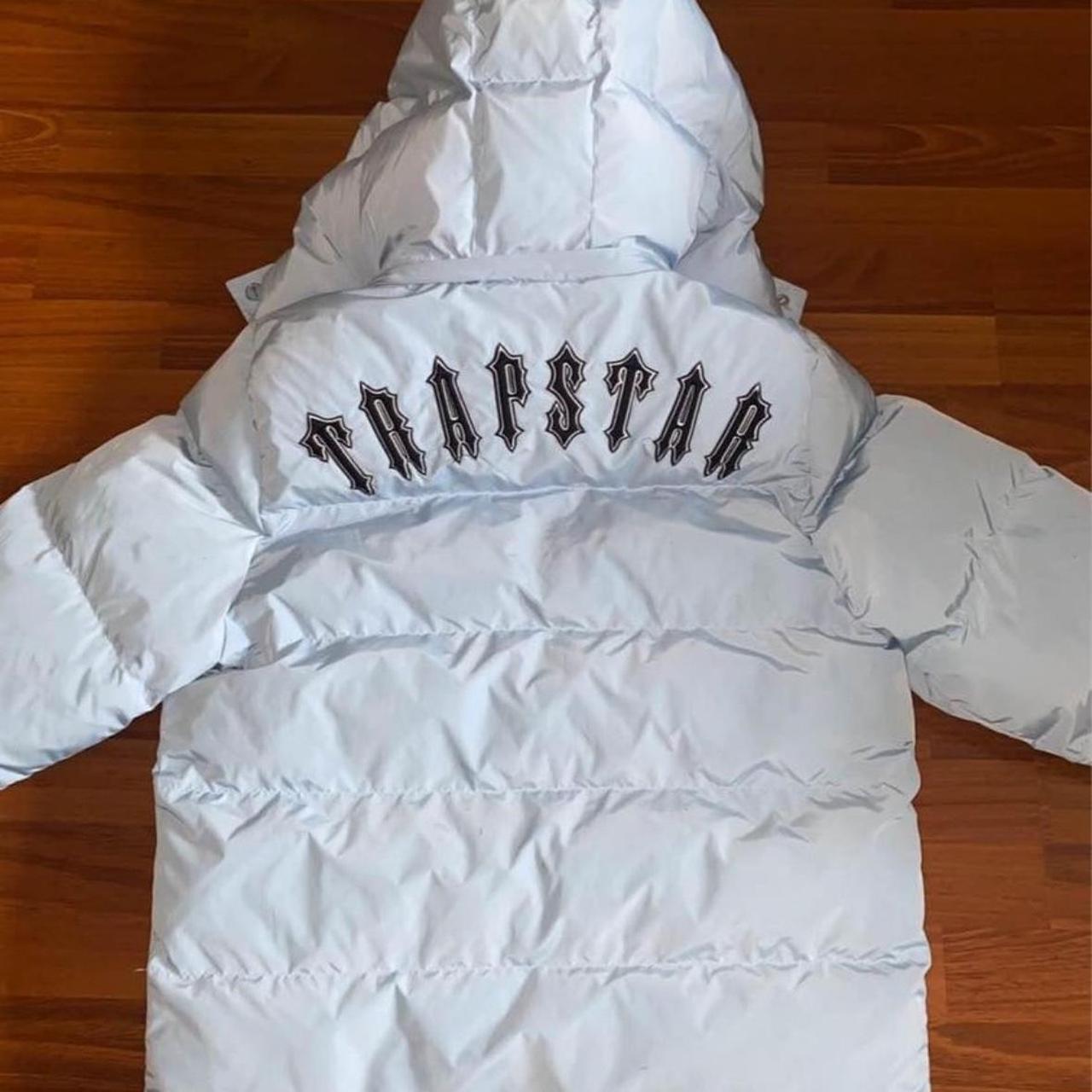 trapstar irongate blue 1.0 good condition 7/10... - Depop