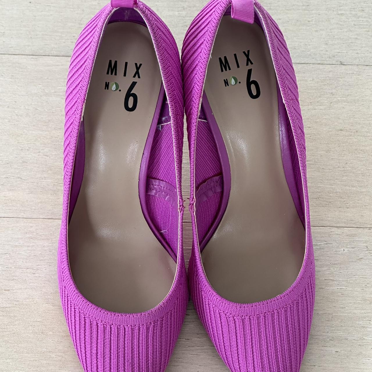 Mix No. 6 Women's Pink Courts | Depop