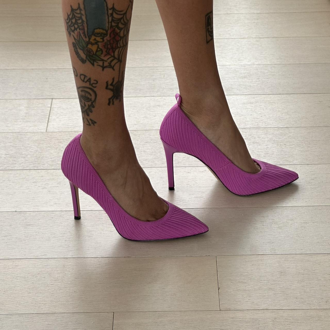 Mix No. 6 Women's Pink Courts | Depop