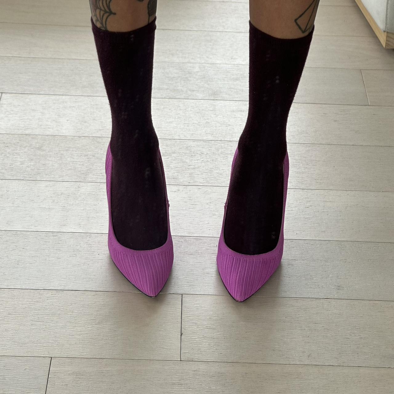 Mix No. 6 Women's Pink Courts | Depop