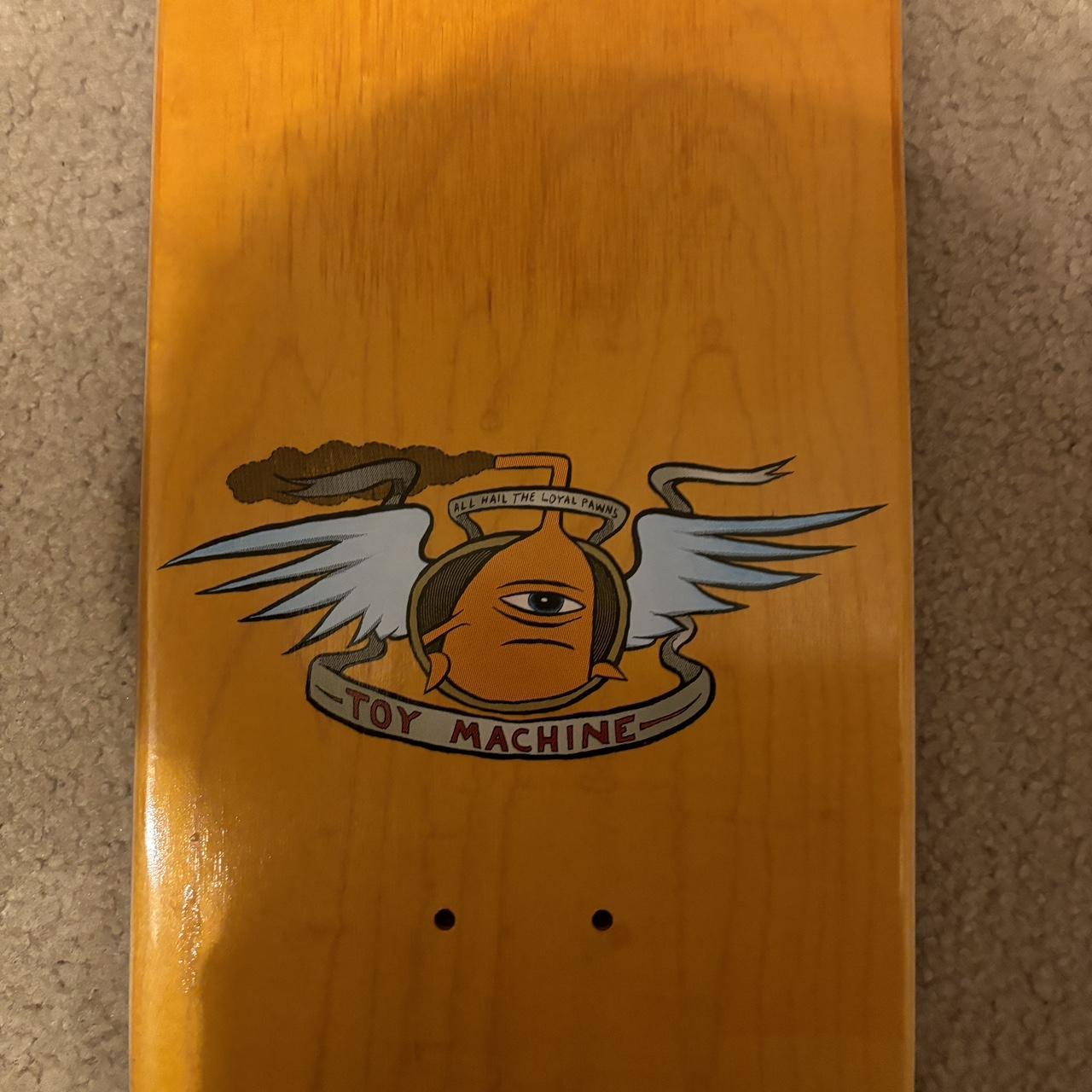 Toy machine skateboard Size 8.0 Has minor scratches... - Depop