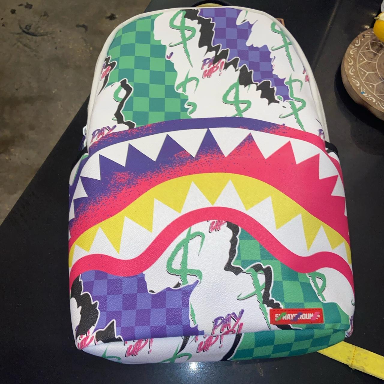 Sprayground Backpack Brand New Limited Edition DM... - Depop