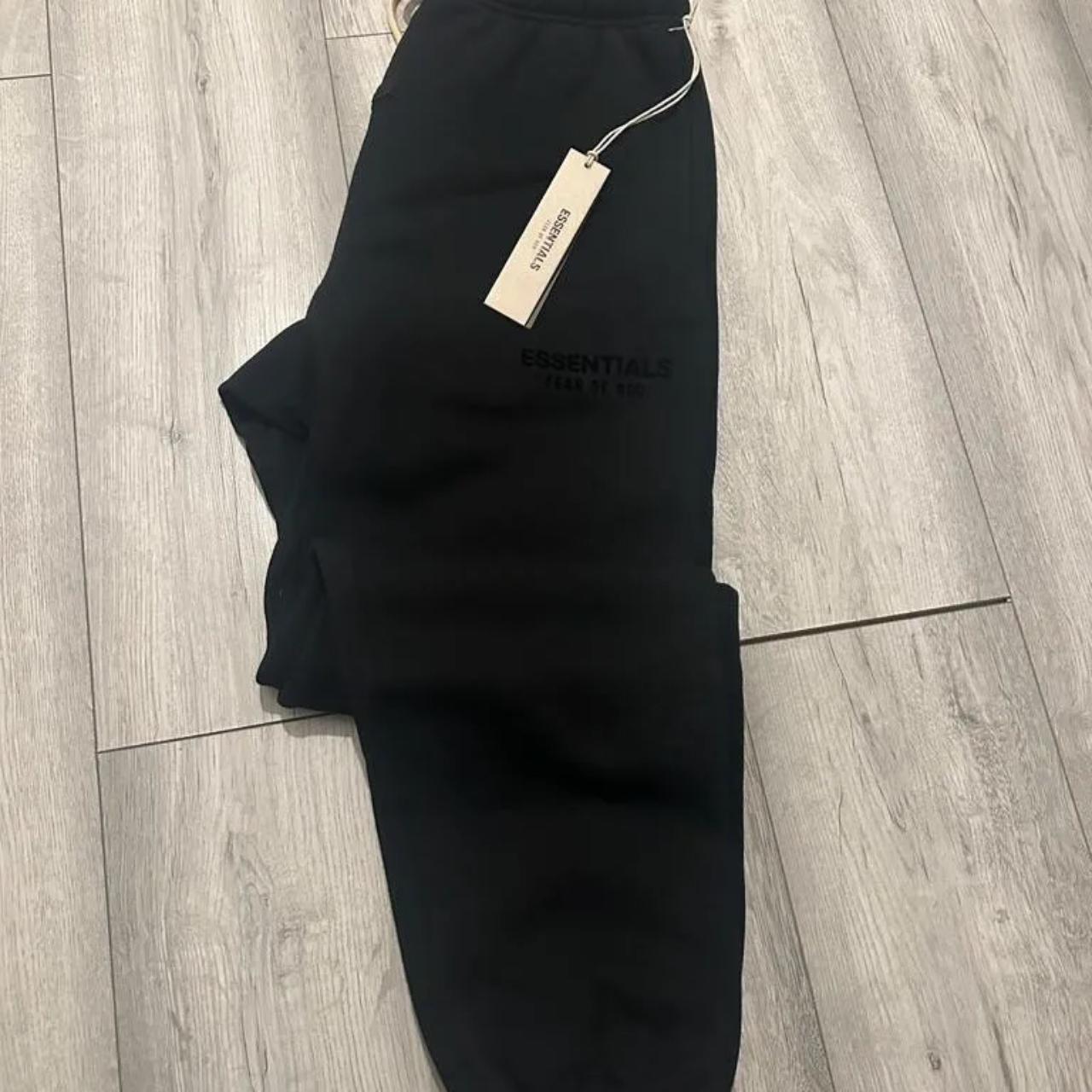 Authentic all black Essentials tracksuit🛍️ This has... - Depop