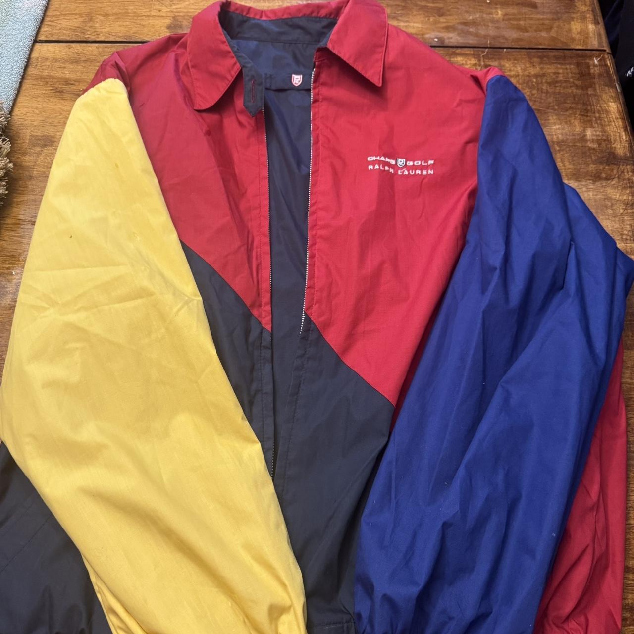 Chaps Golf Ralph Lauren jacket #ninties Reversible... | Depop