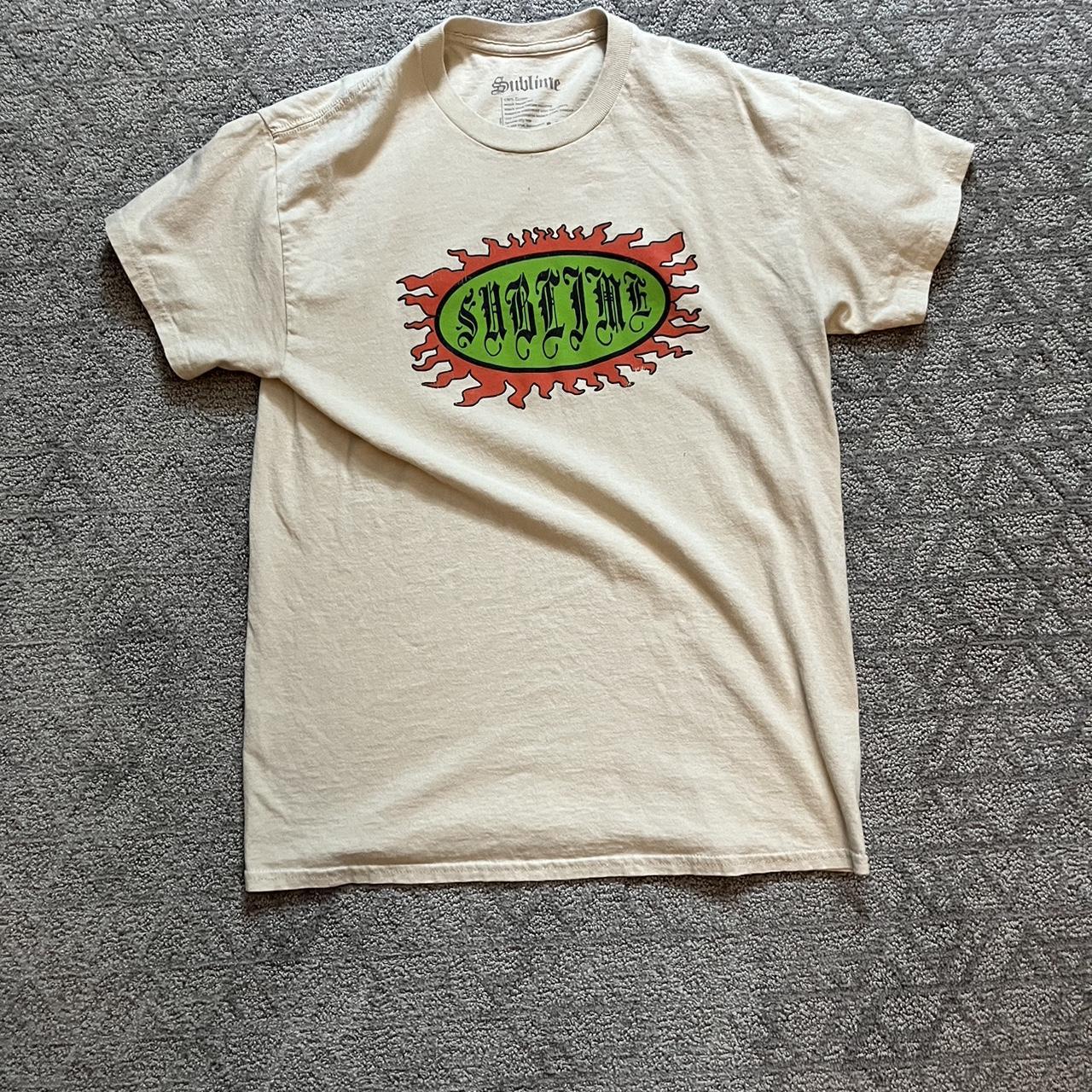 Tan Sublime graphic tee - Depop