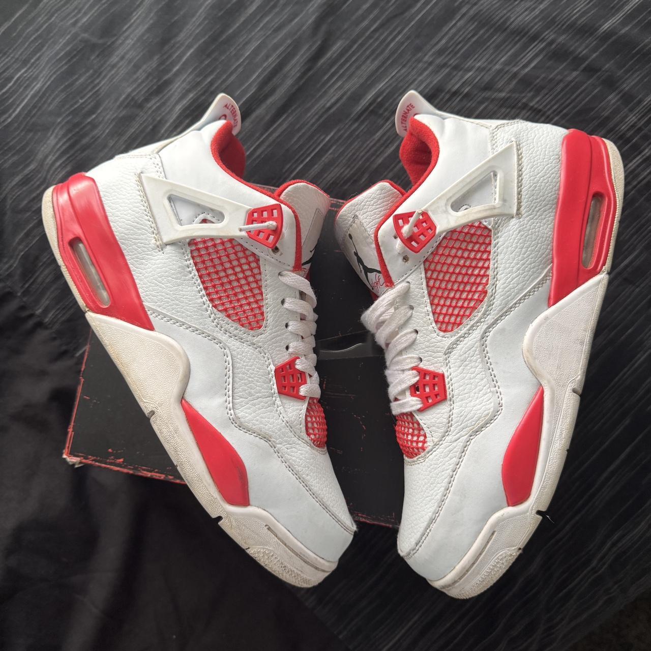 Size 11 Fire red alternate 89s Jordan 4s Comes with... | Depop