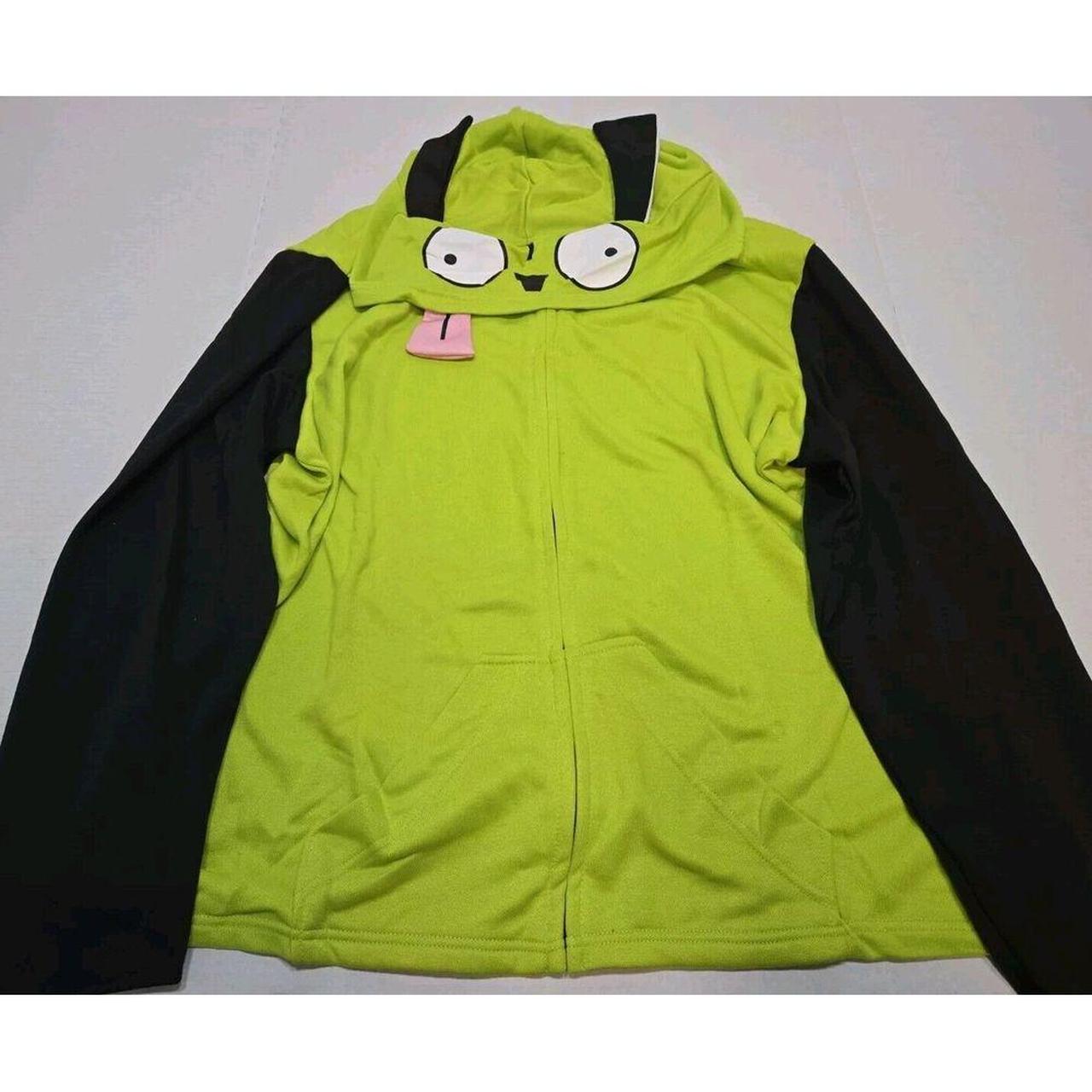 XXL Zim Cosplay Hoodie Costume Invader Gir Jacket... - Depop