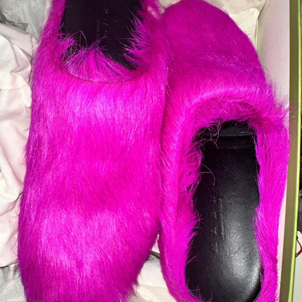 Marni slides worn 2 times Color:pink 100% authentic - Depop