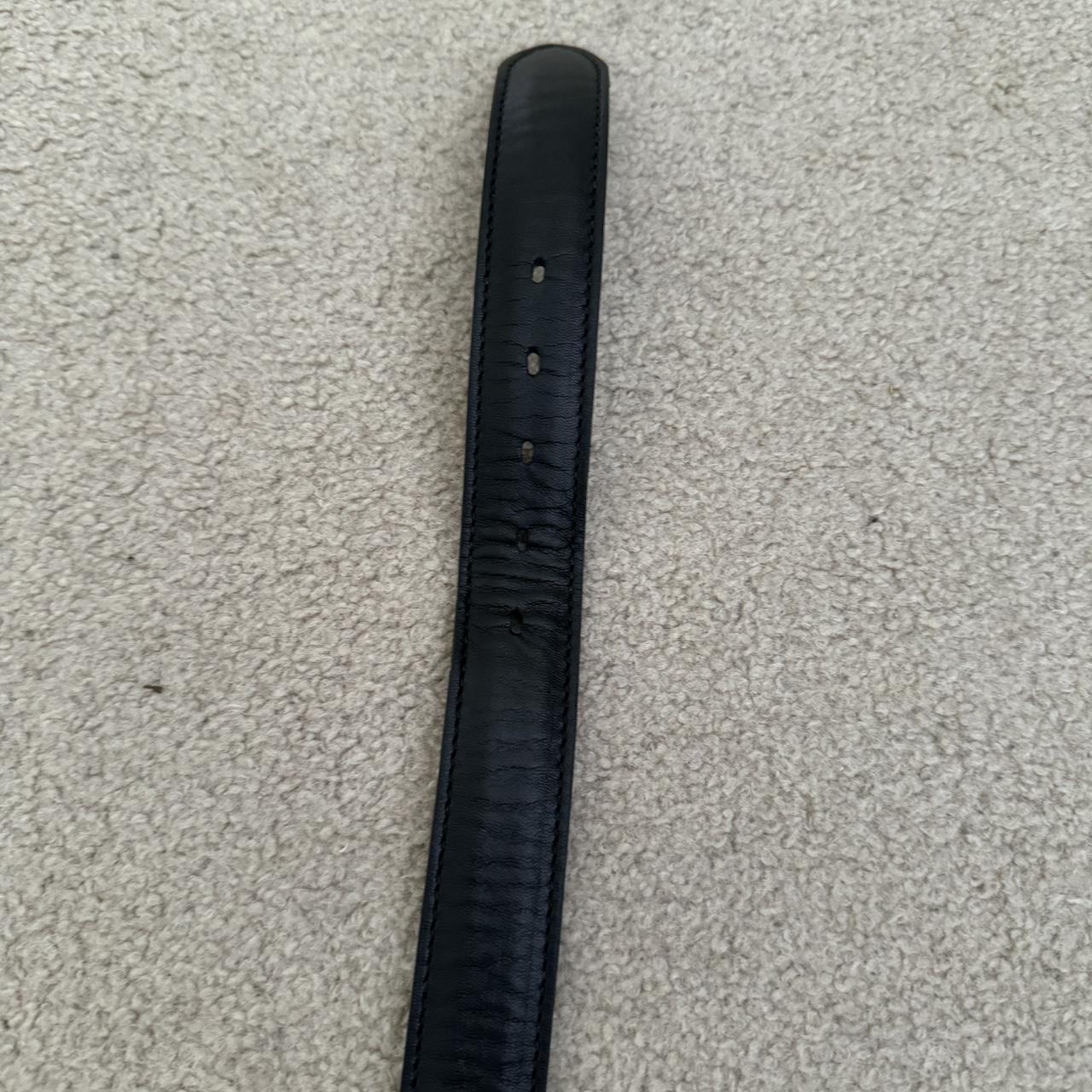 RM Williams men’s black leather belt Excellent... - Depop