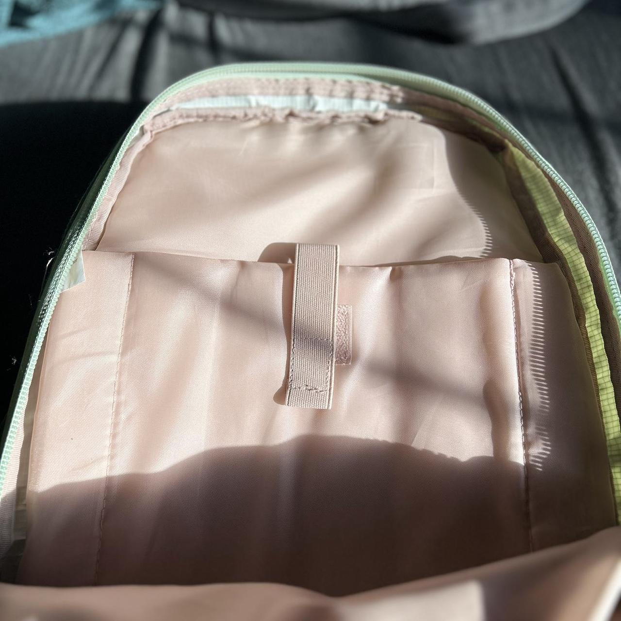 Embark backpack mint green with pastel pink has... - Depop