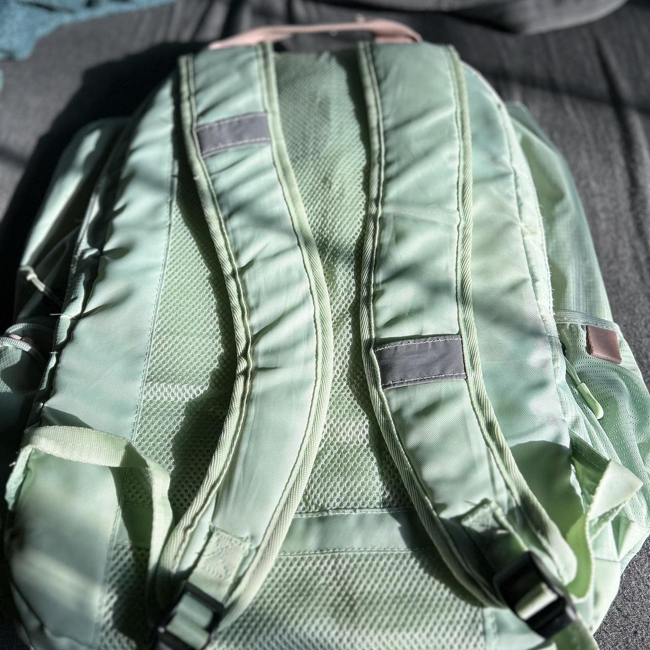 Embark backpack mint green with pastel pink has... - Depop