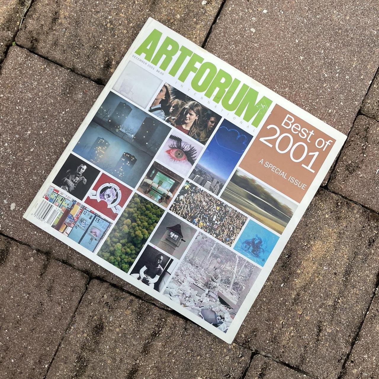 Art forum December 2001 magazine #vintage #mag #y2k... - Depop