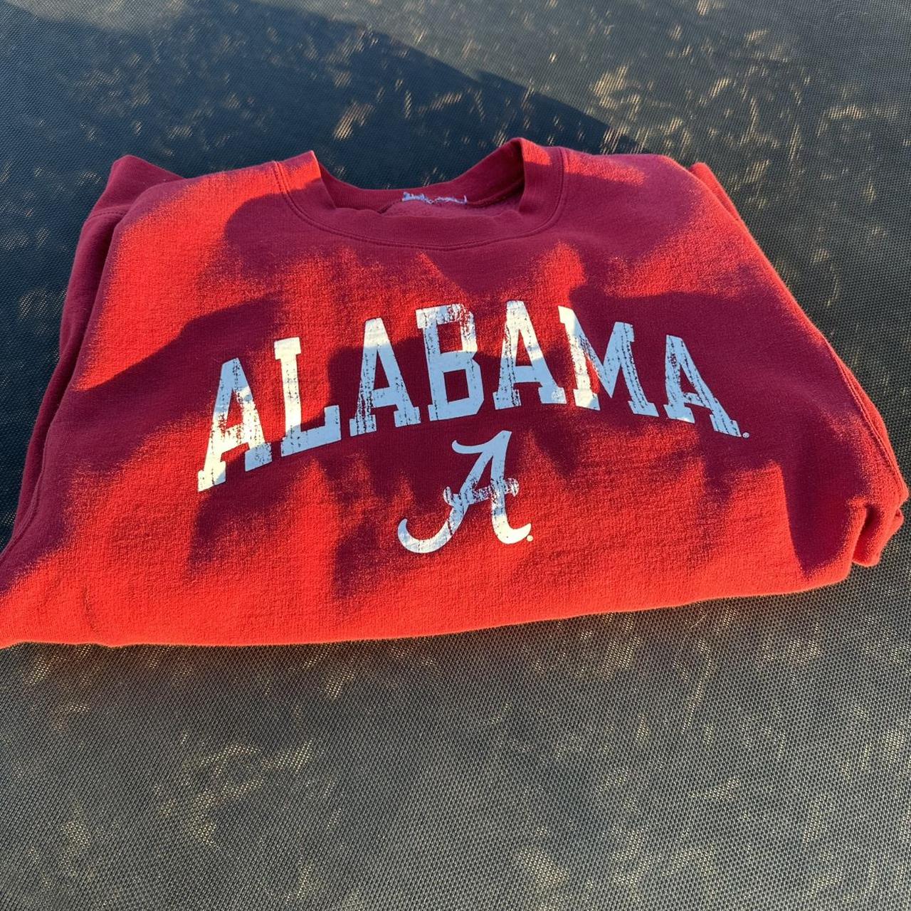Alabama crimson tide crewneck Champion logo missing... | Depop