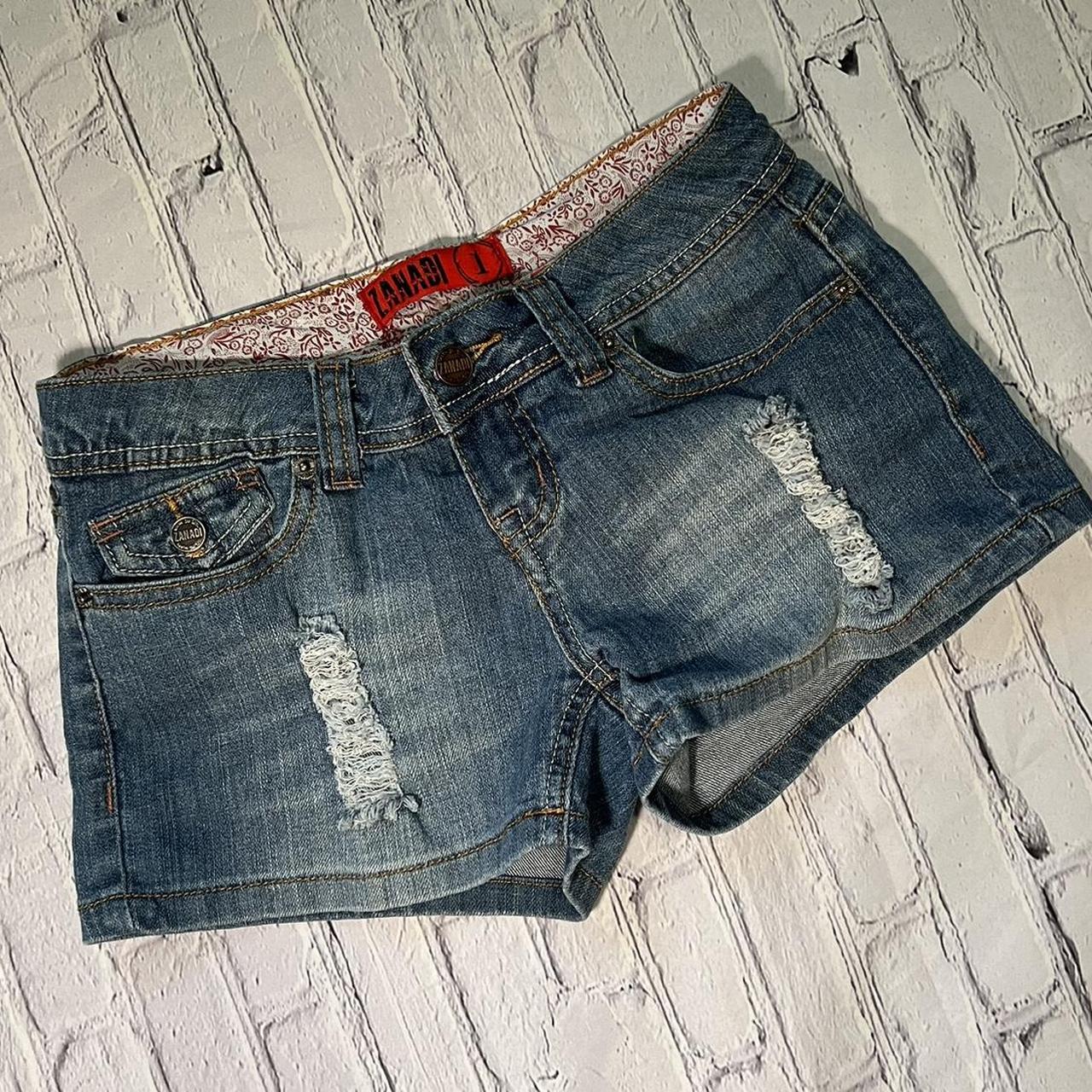 Vintage Y2K Zana Di Mini Jorts Adorable Pockets on... - Depop