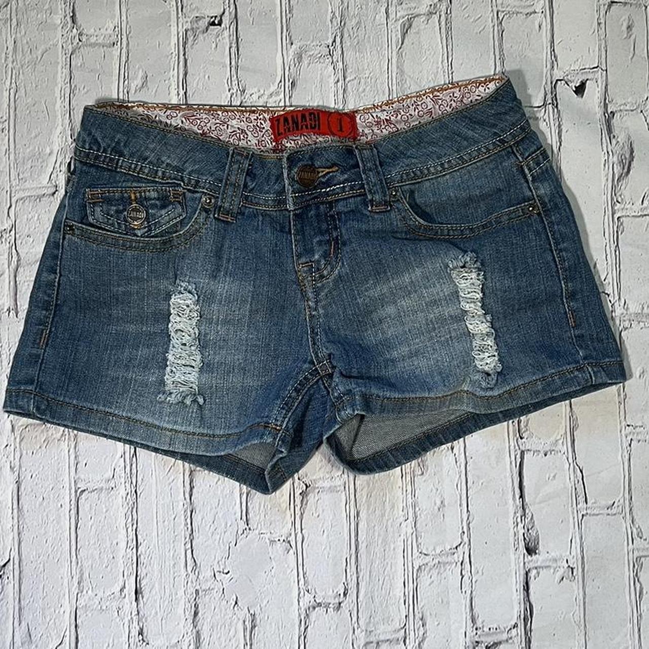Vintage Y2K Zana Di Mini Jorts Adorable Pockets on... - Depop