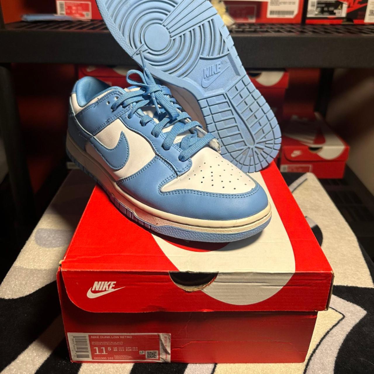 Nike dunk low Unc Box included C@$$h @pp only!!!! - Depop
