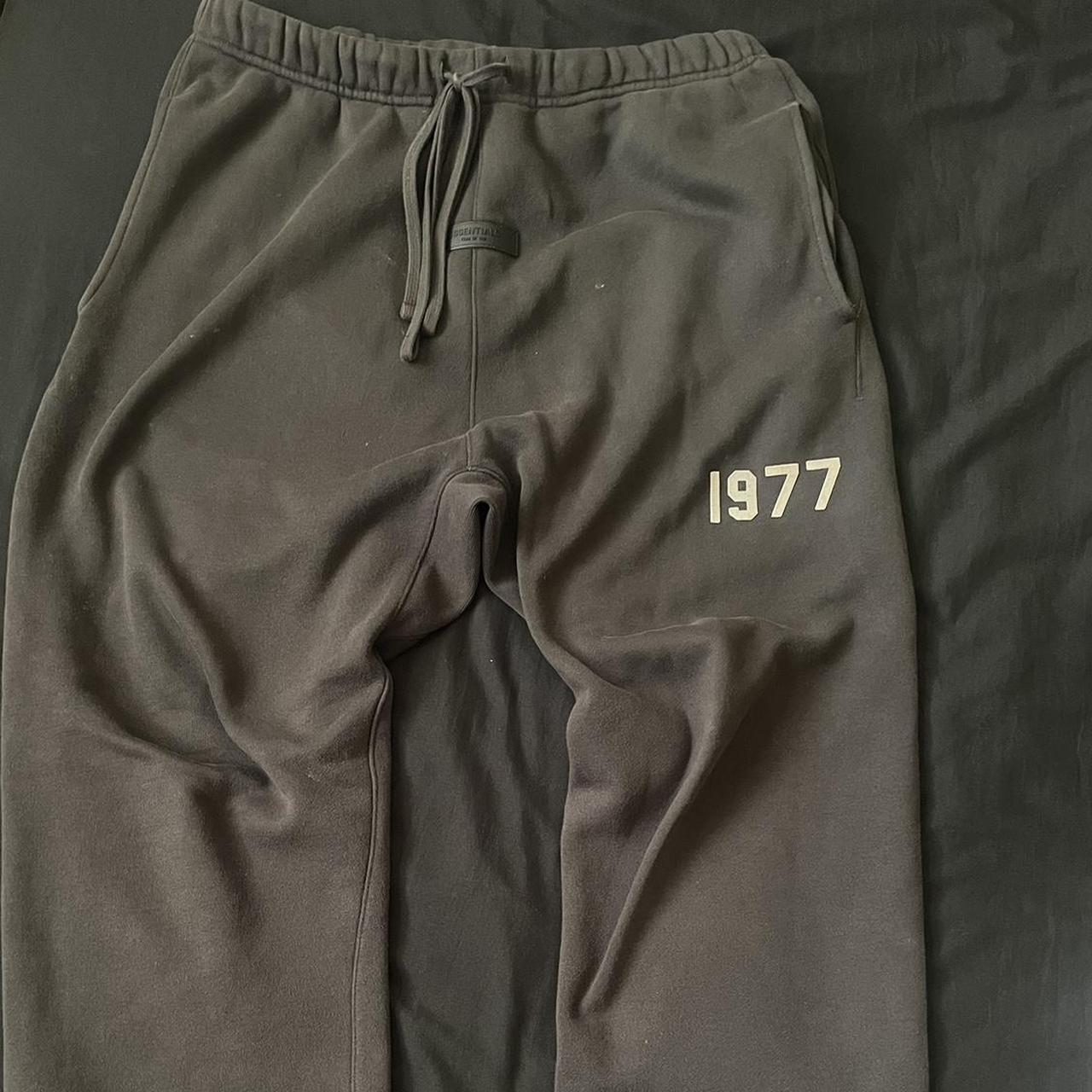 Essentials '1977' Sweatpants 9/10 condition... - Depop