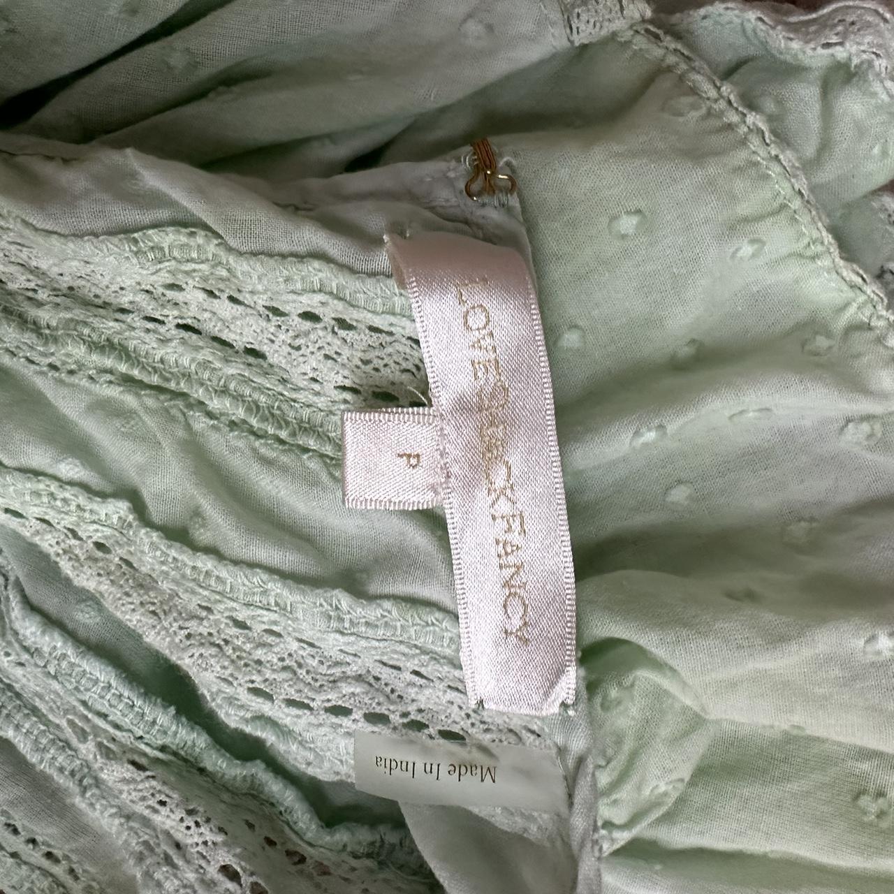 BEAUTIFUL GREEN LOVESHACKFANCY NATASHA DRESS💚💚, size... - Depop