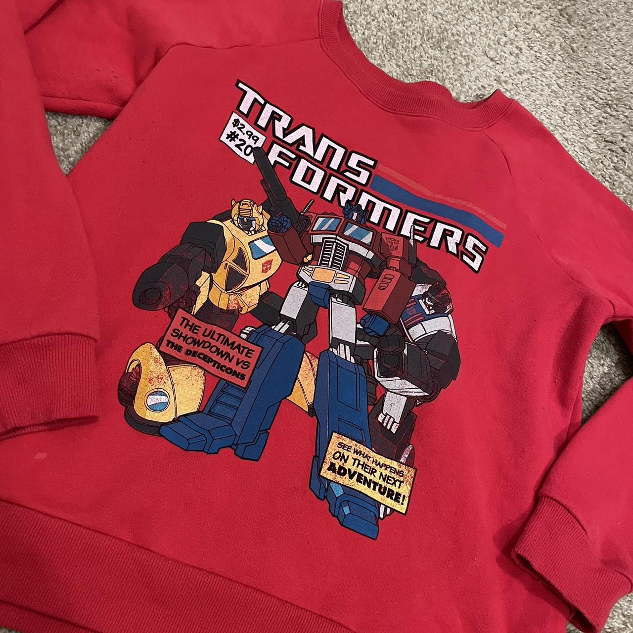 Forever 21 Mens Transformers Sweater - Size: Men’s... - Depop