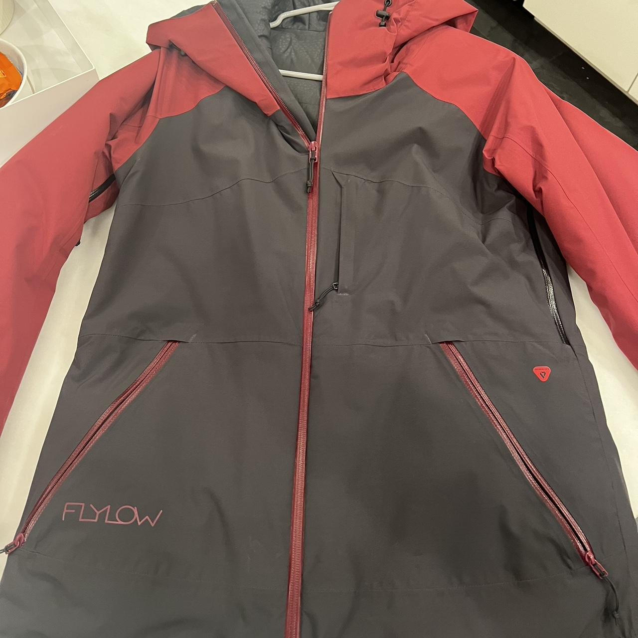 Small insulated flylow jacket only worn a couple... - Depop