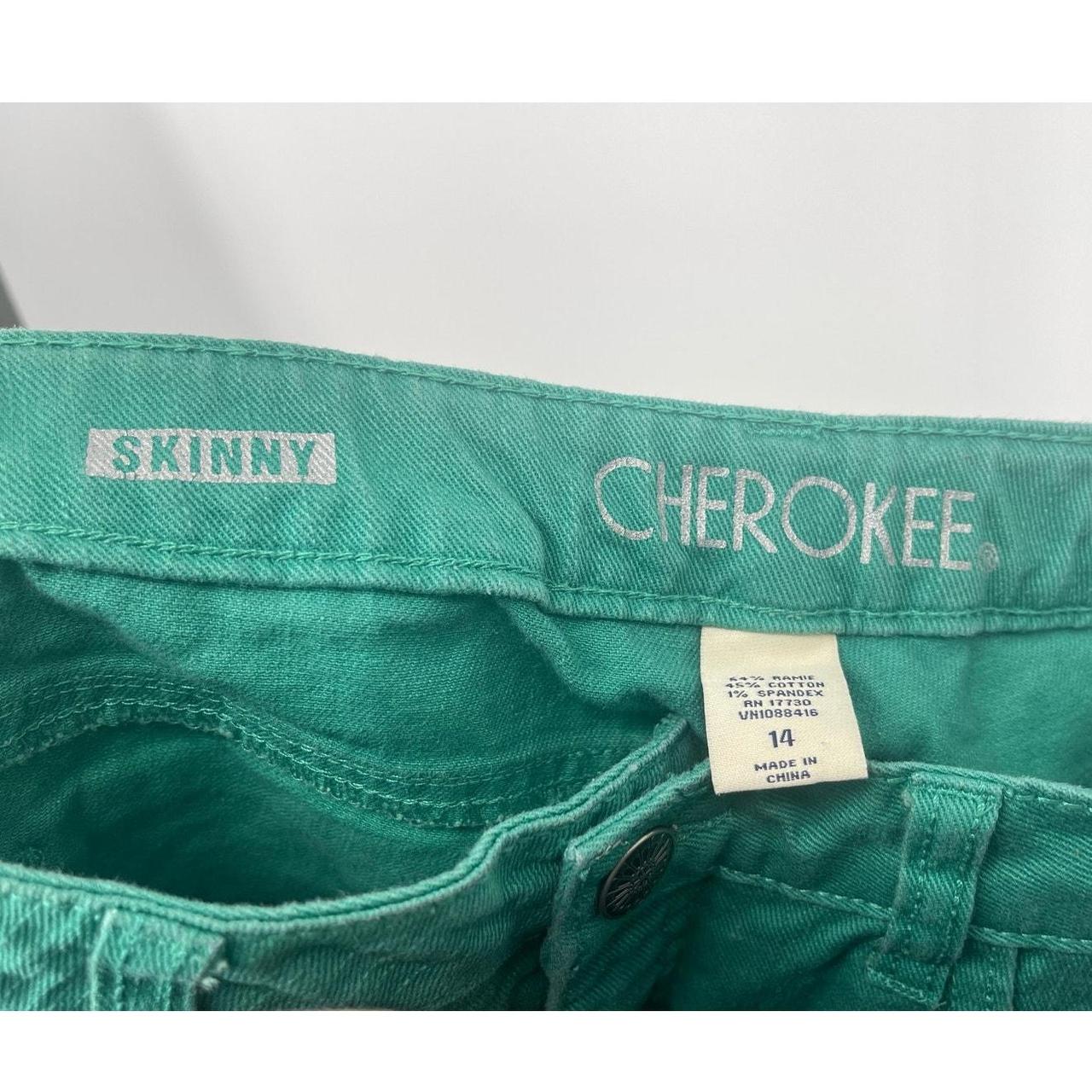 Cherokee Jeans Women's Mid-Rise Skinny Stretch... - Depop