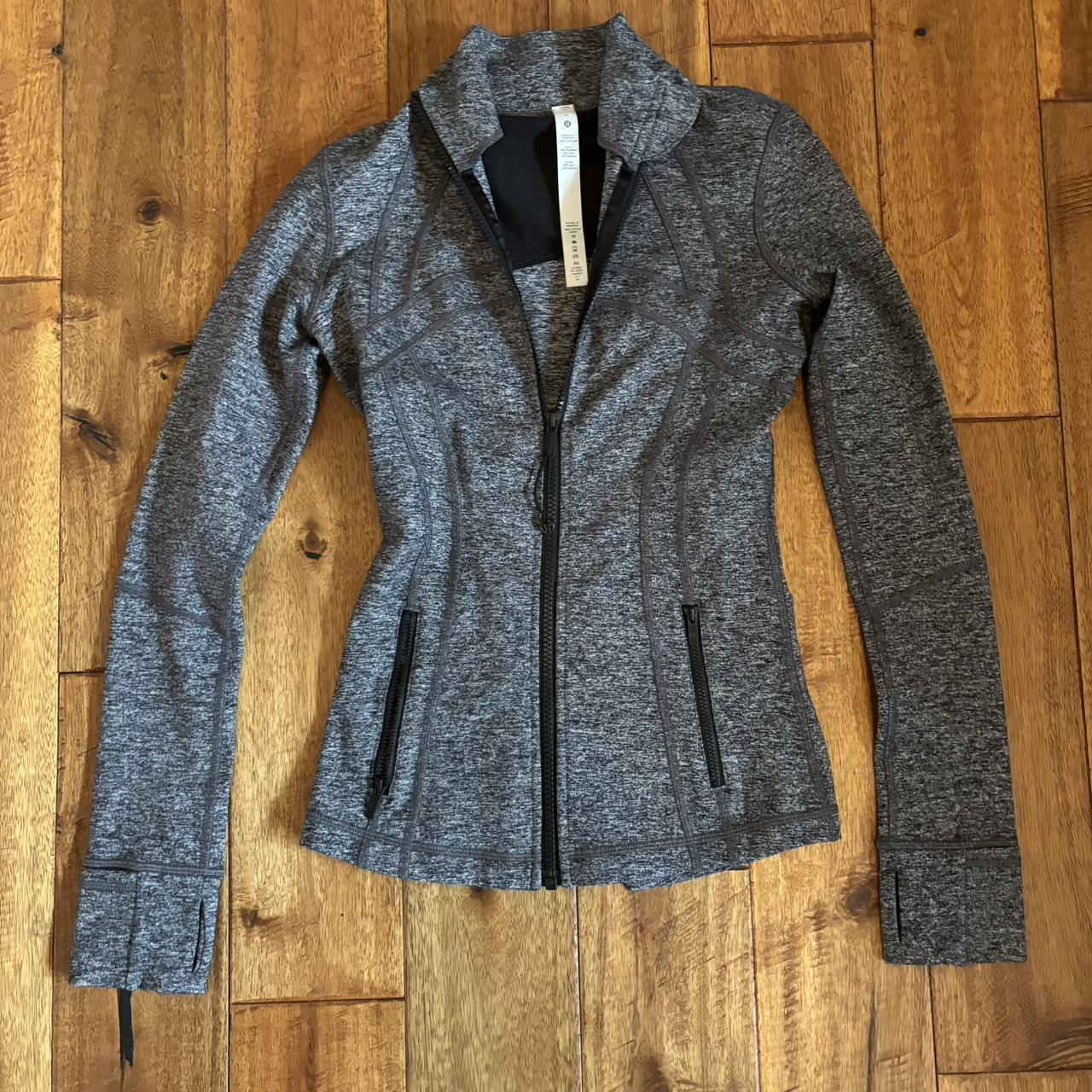 Gray lululemon Align Jacket Size 2 - Depop