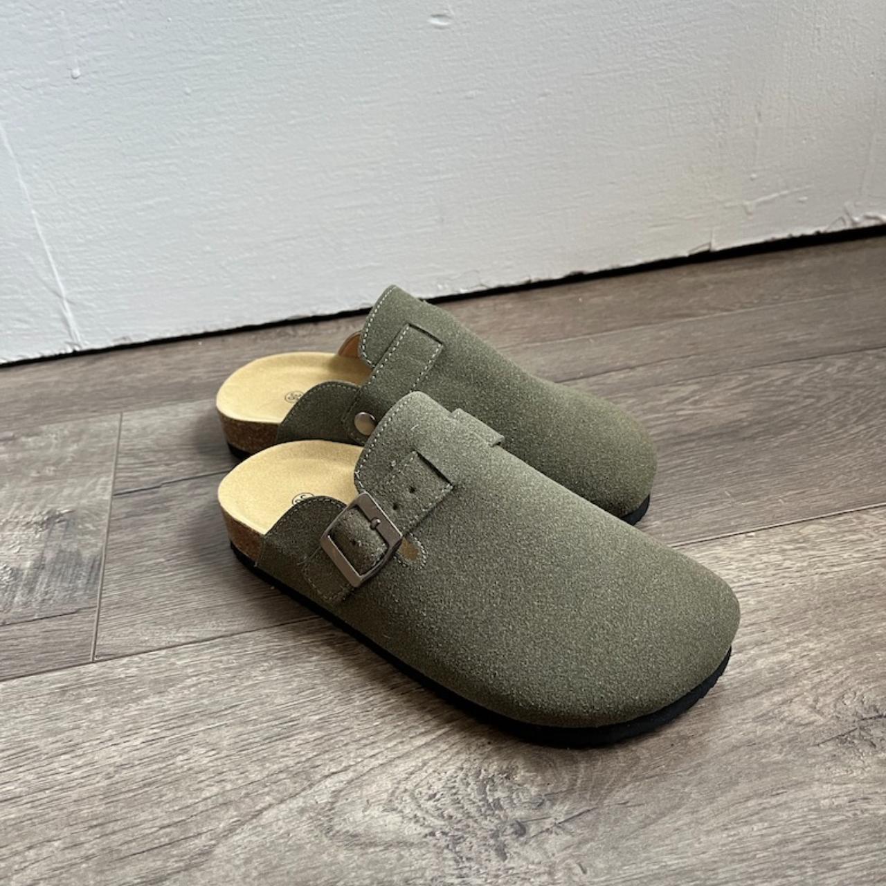 Sage green Boston Clogs! European size 36 US size... - Depop