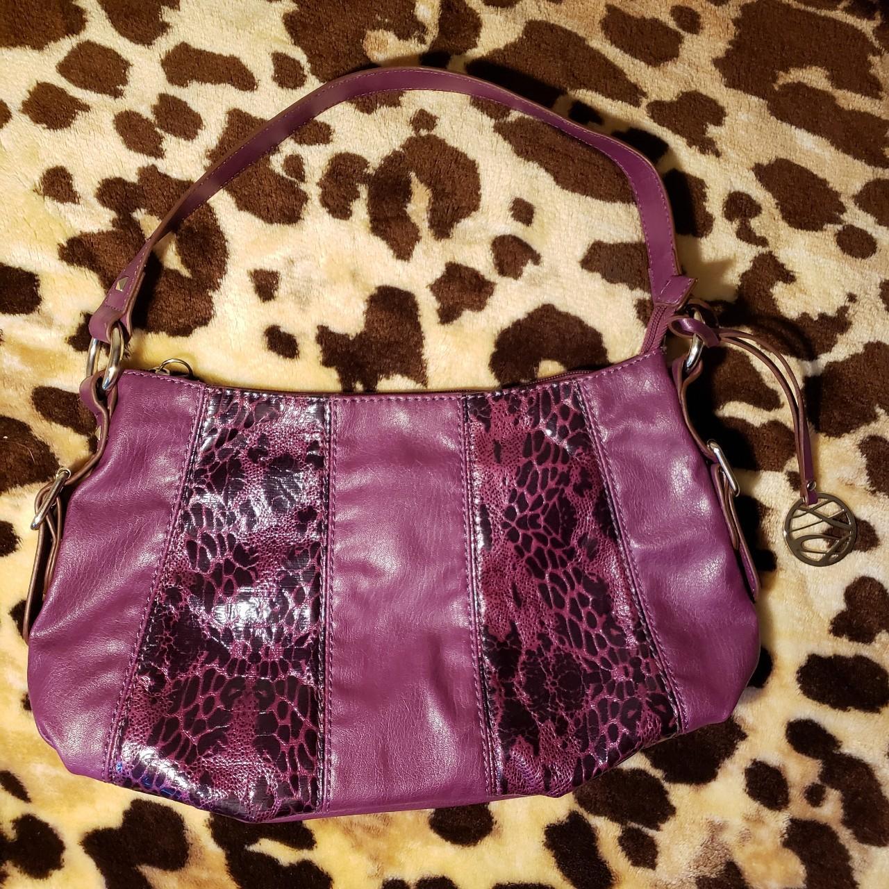 Purple y2k bag perfect condition mcbling bag - Depop