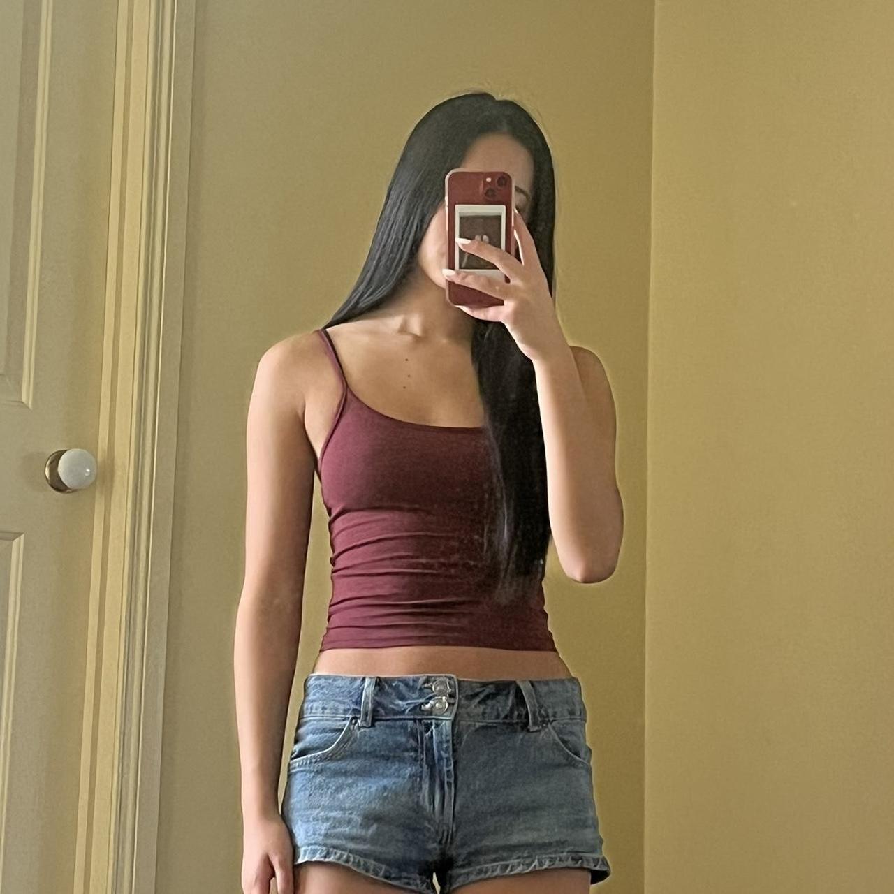 factorie burgundy cami top brand new with... | Depop