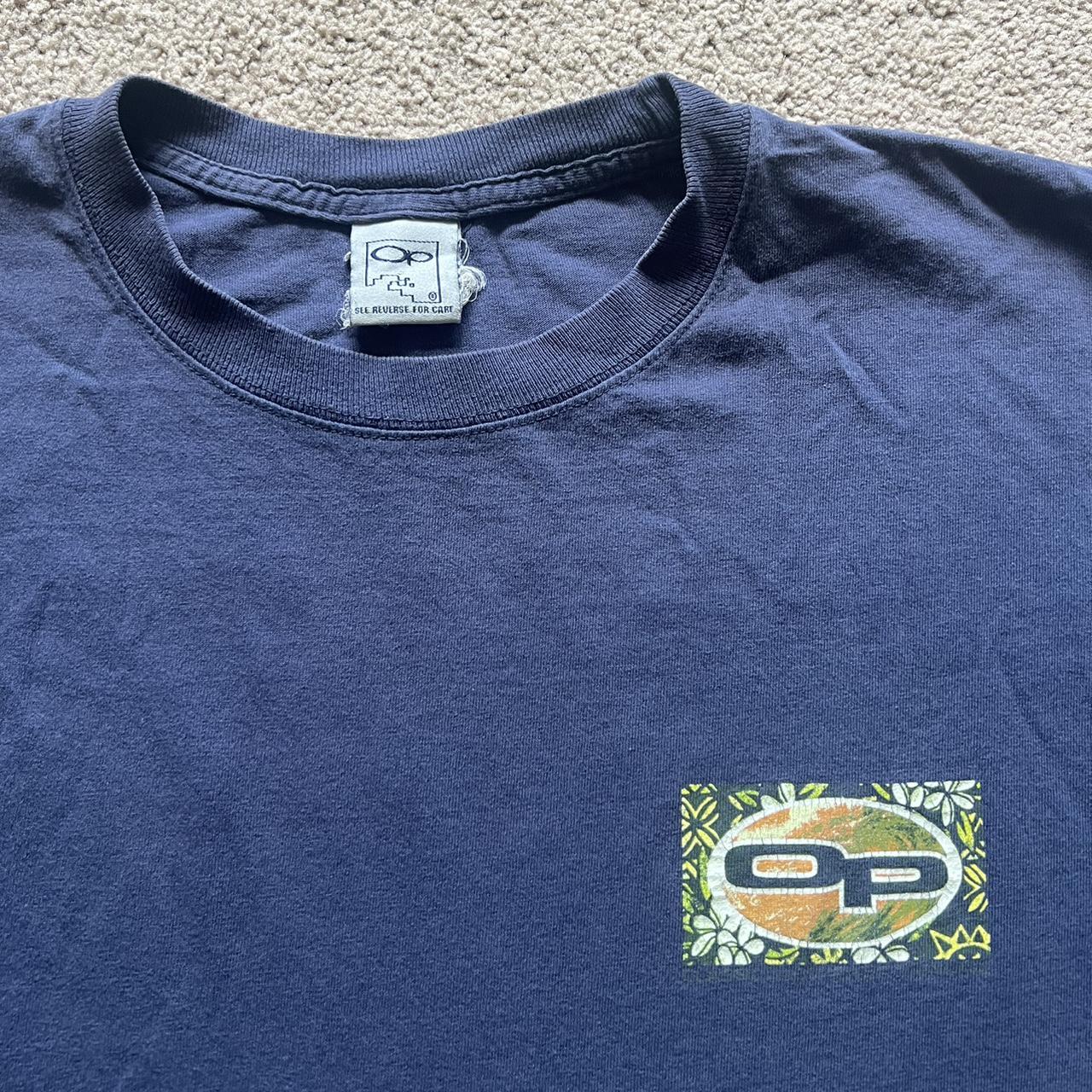 Vintage OP Ocean Pacific Surf Skate Tee Shirt... - Depop