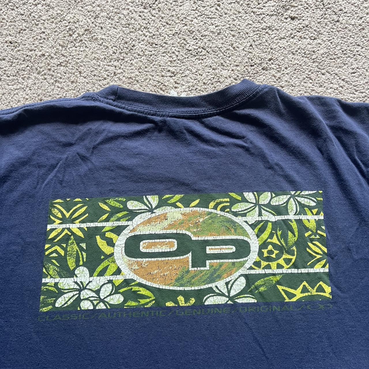 Vintage OP Ocean Pacific Surf Skate Tee Shirt... - Depop